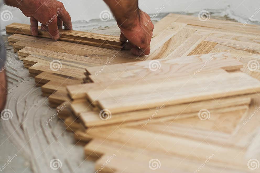 Parquet and Carpenter Concept Stock Image - Image of color, brown: 3227951
