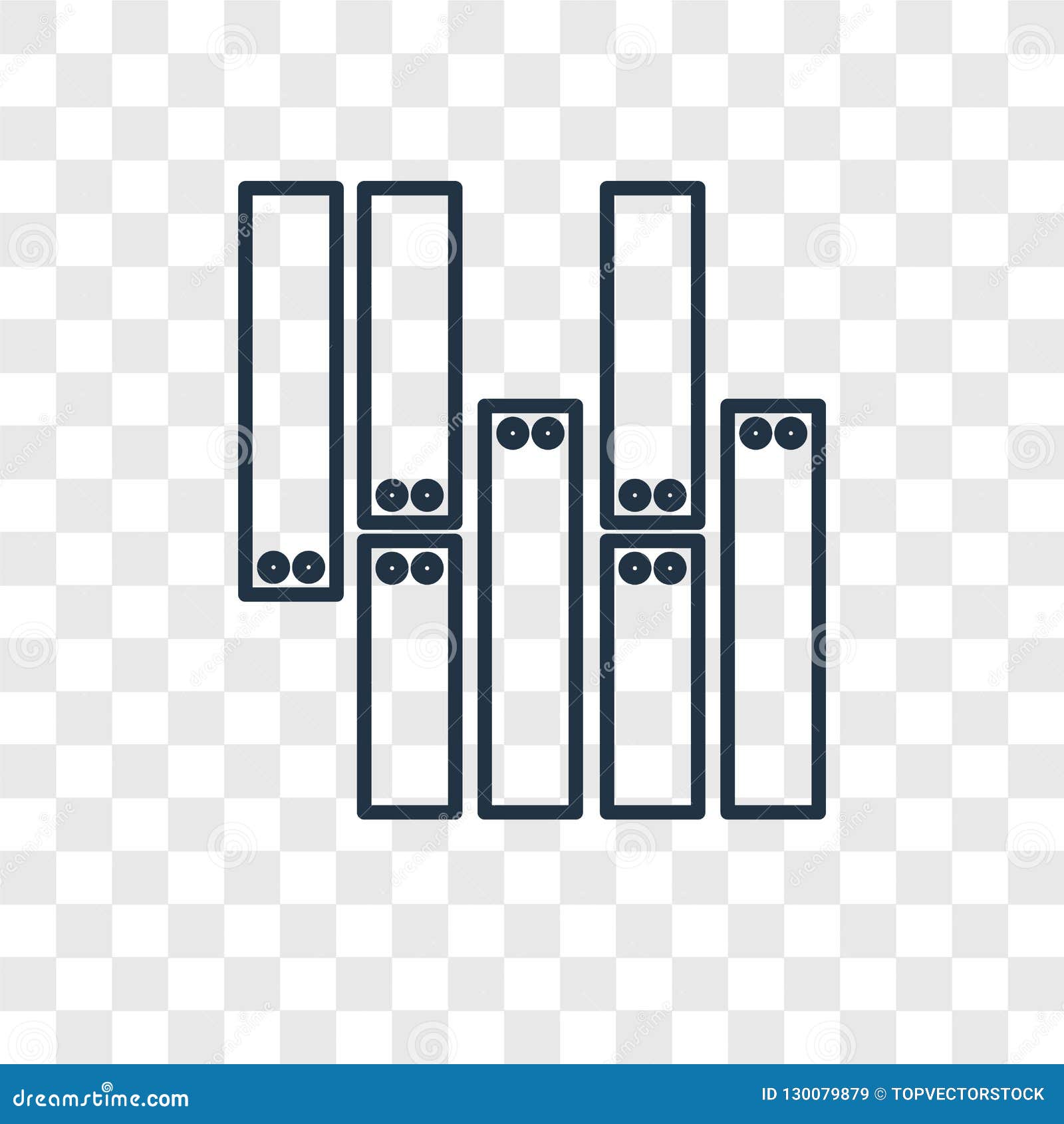 Parquet Concept Vector Linear Icon Isolated on Transparent Background ...