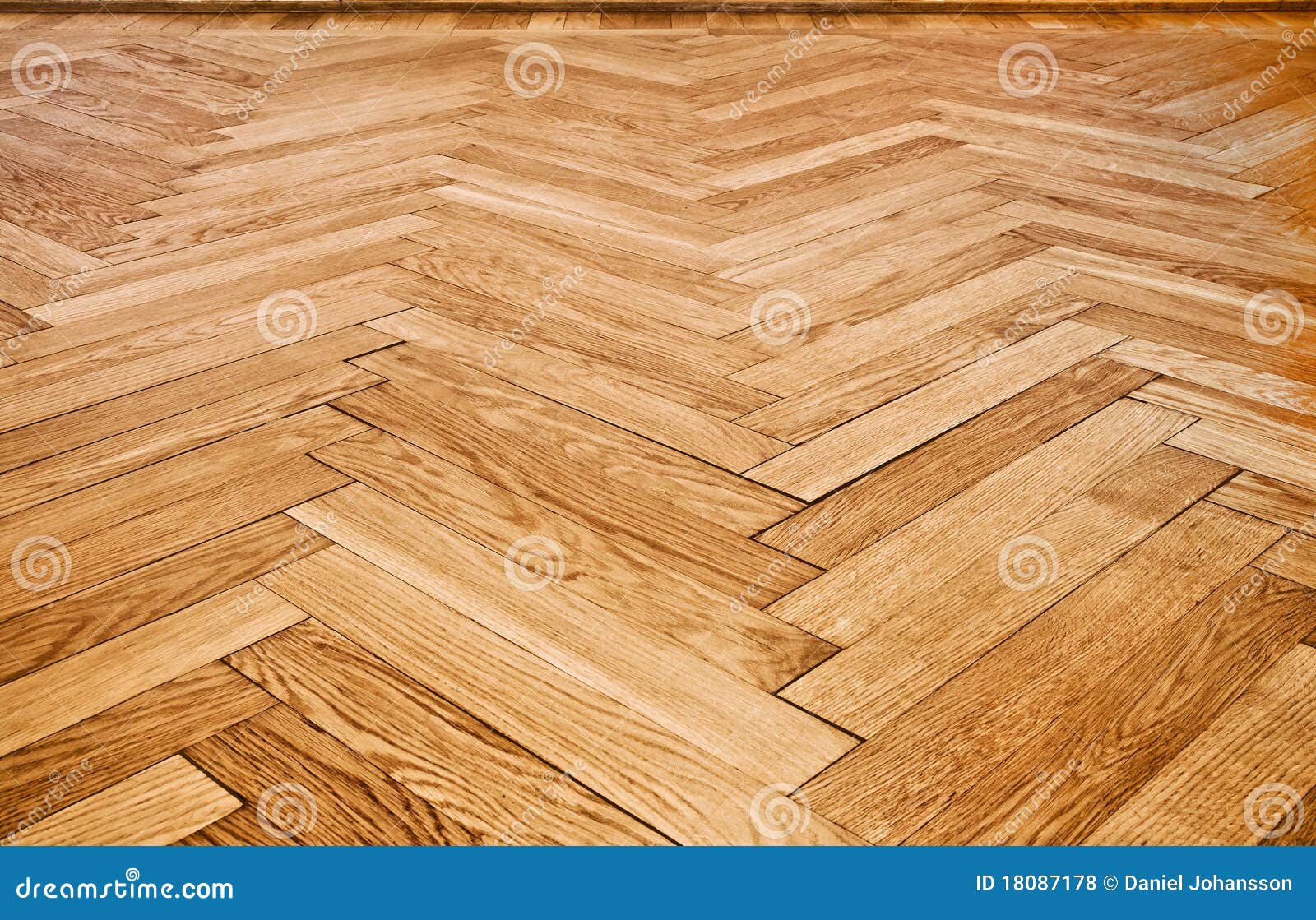 Parquet Floor. Seller Showing Cross Section Of Flooring Sample Layers ...