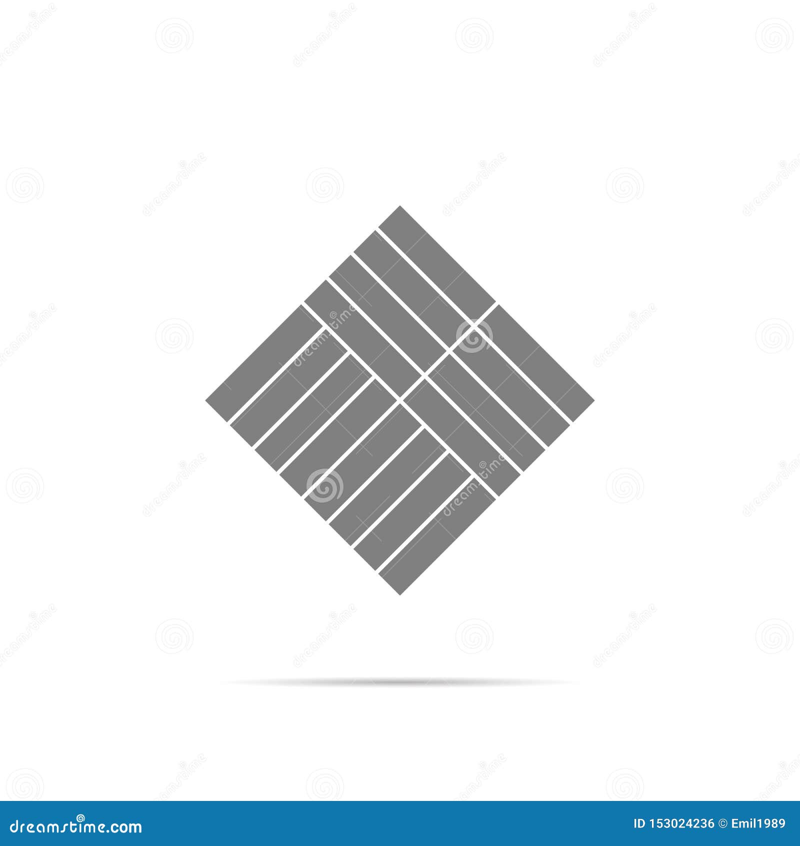 Parquet Icon, Wooden Floor Symbol, Vector Thin Line Art Symbol ...