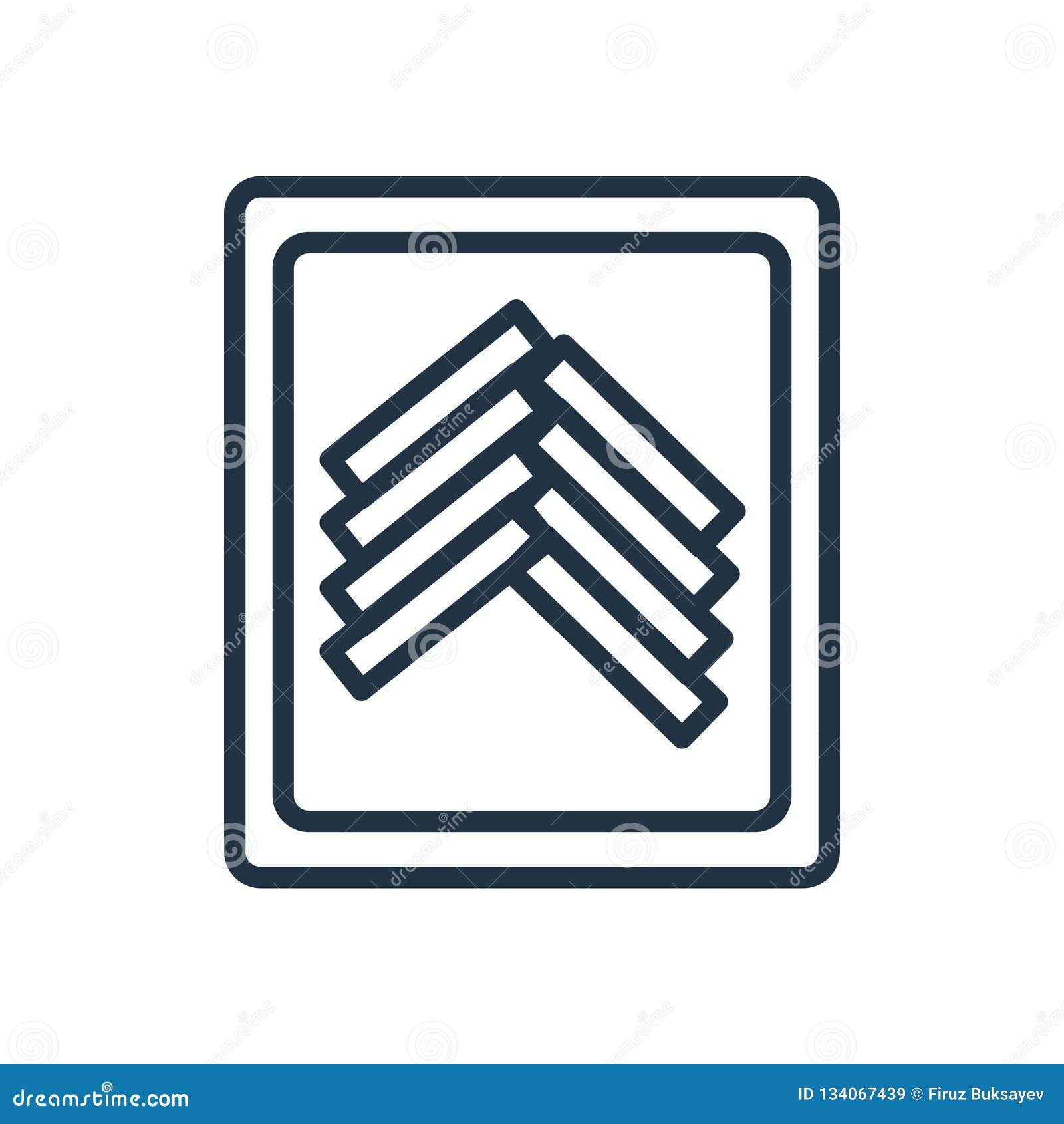 Parquet Icon Vector Isolated on White Background, Parquet Sign Stock ...