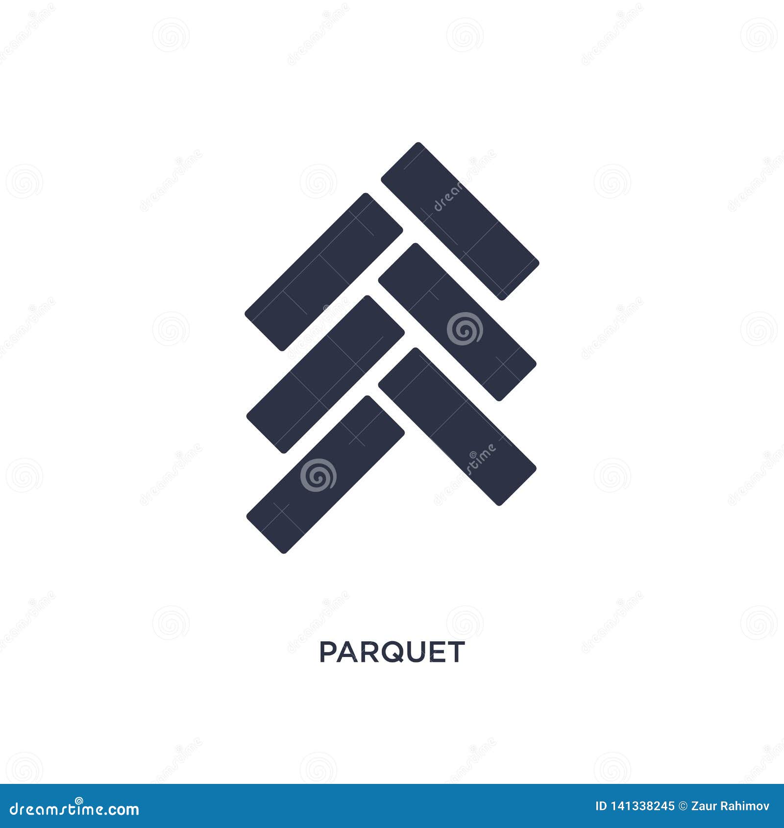 Parquet Icon on White Background. Simple Element Illustration from ...