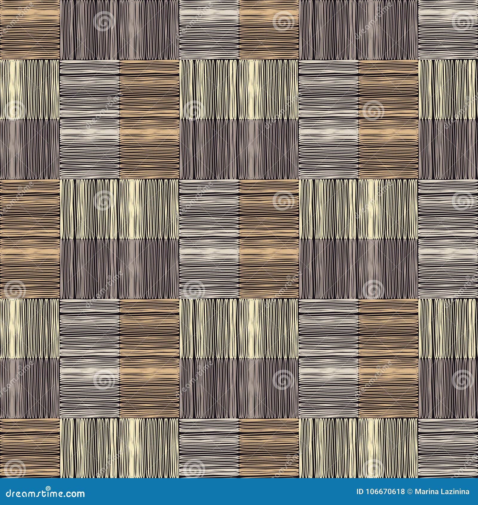 Parquet And Linoleum Texture. Seamless Geometric Pattern. Scribble ...