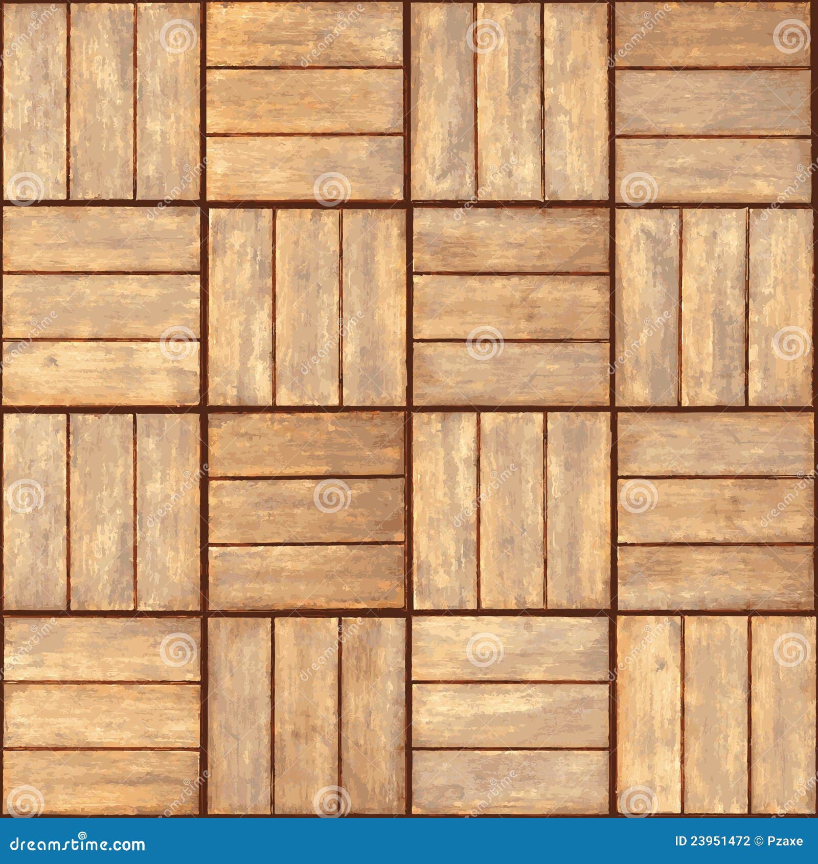 Parquet - Realistic Vector Seamless Texture Stock Vector - Illustration ...