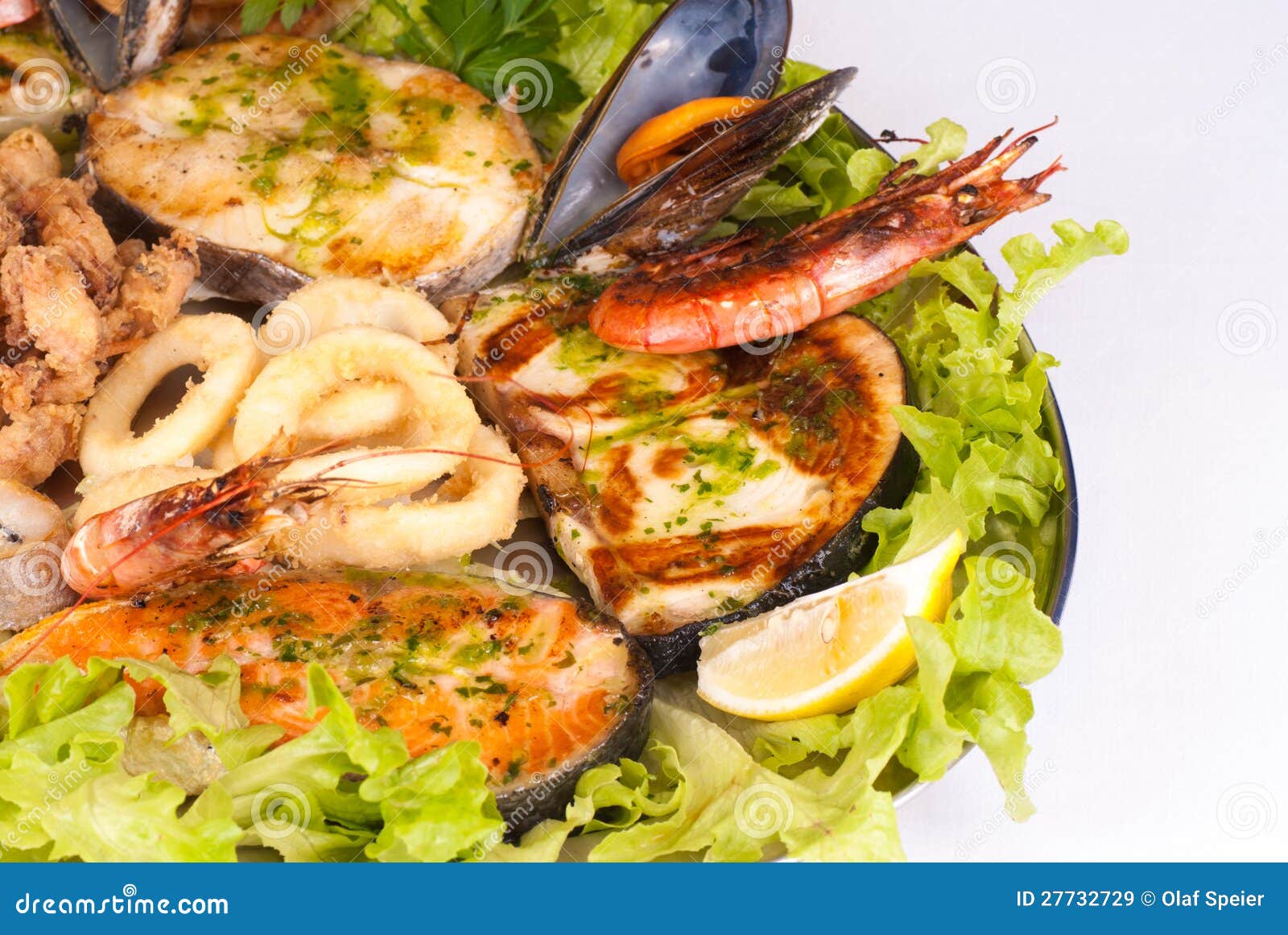 Parrillada stock image. Image of mixed, grilled, fish - 27732729