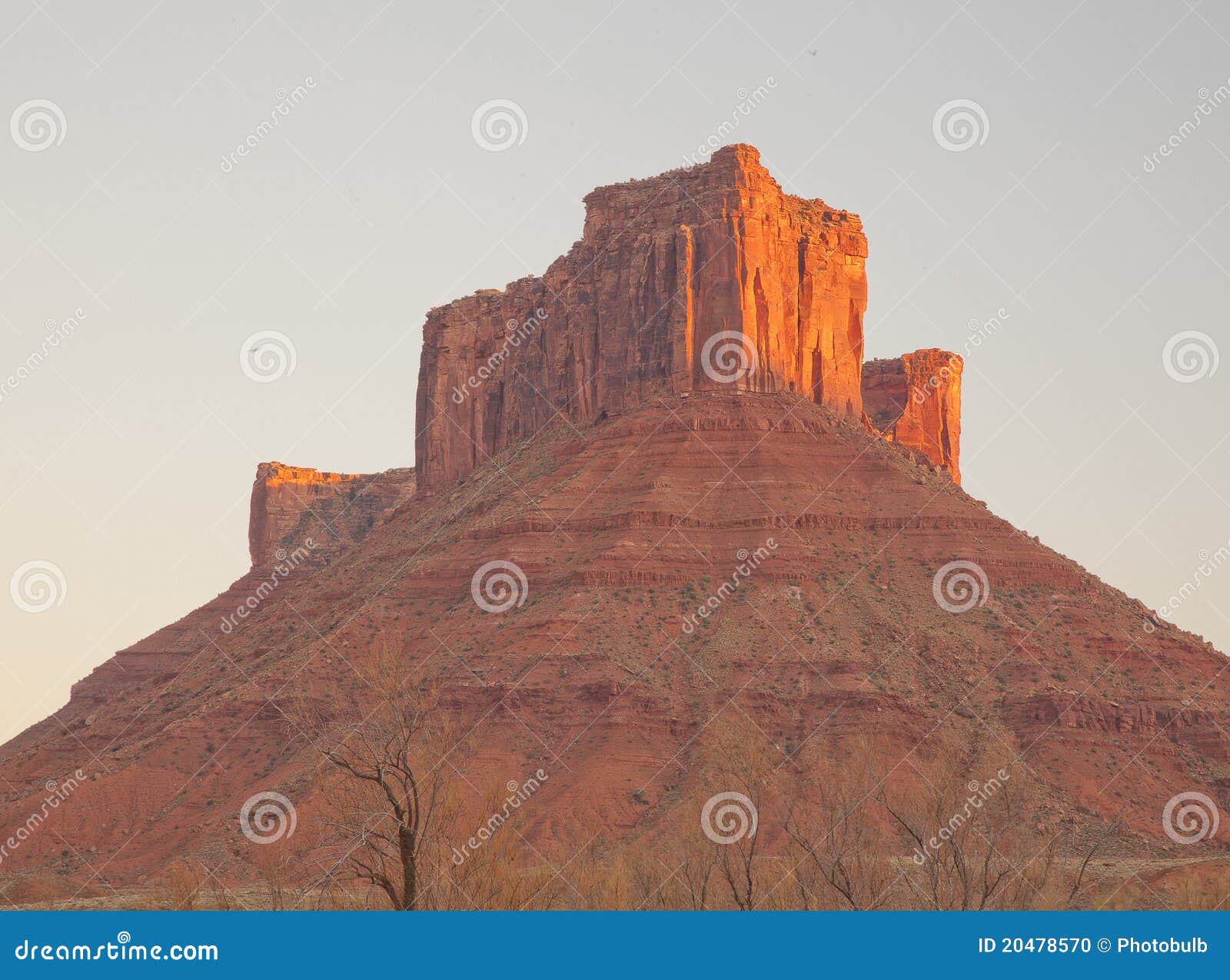 Parriott Mesa in Moab, Utah Stock Foto - Image of canion, zuidwesten ...