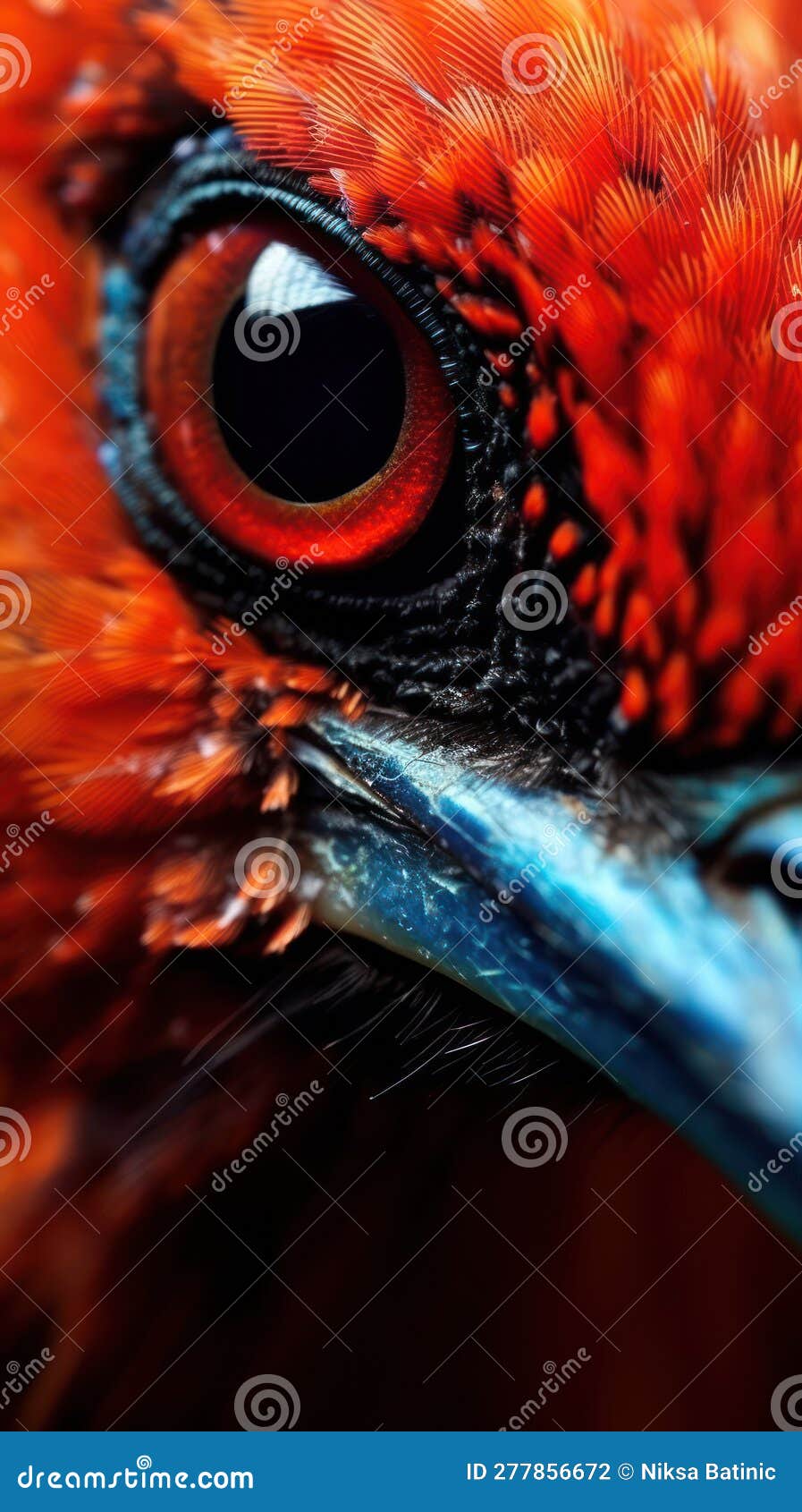Parrot Eye Close Up stock illustration. Illustration of birdlife ...