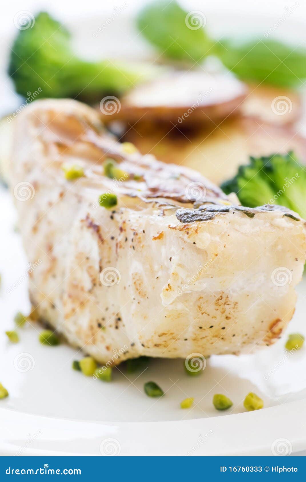 Parrot fish stock image. Image of eating, fillet, plate - 16760333