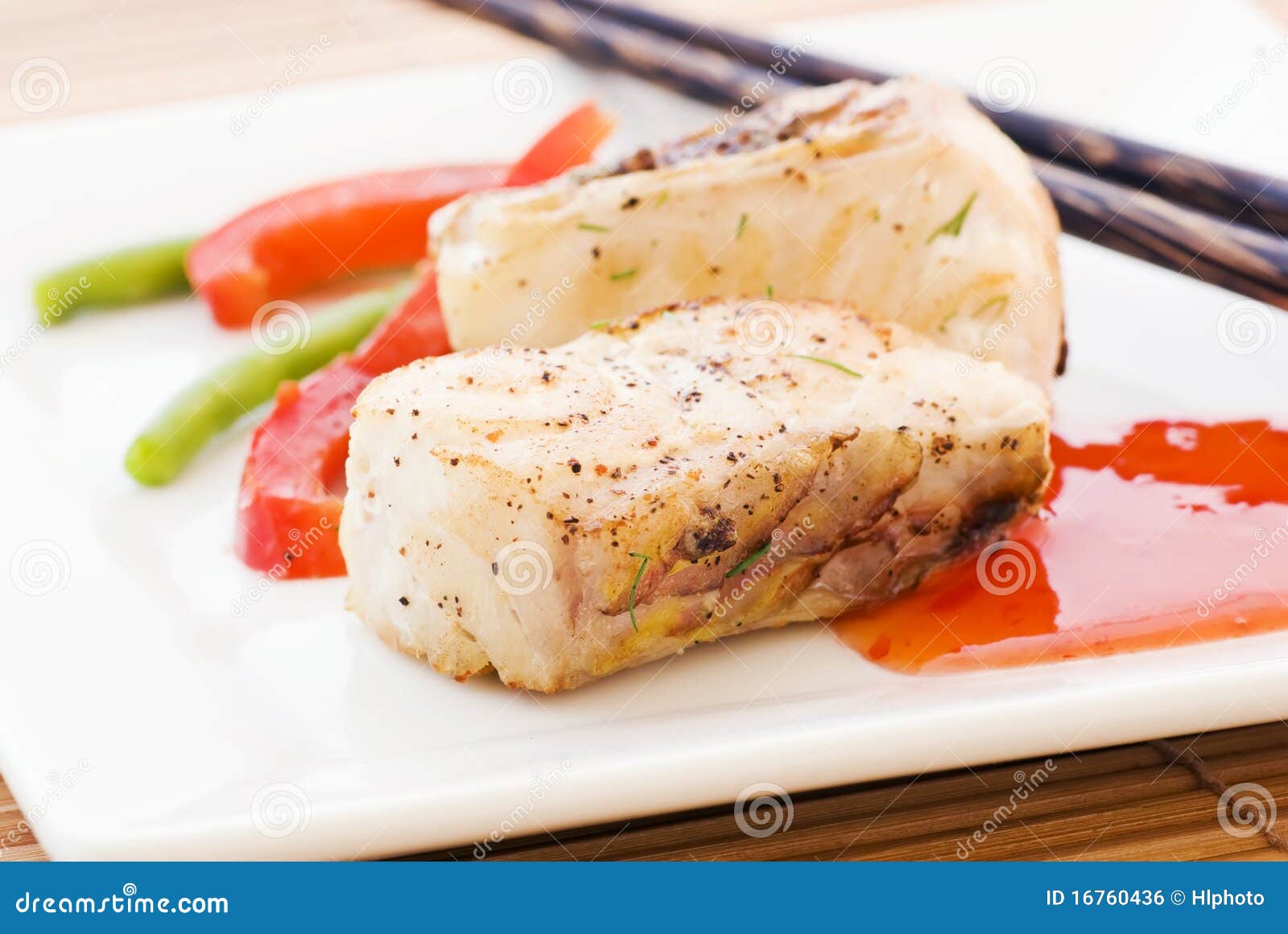 Parrot Fish stock photo. Image of filet, fresh, jewfish - 16760436