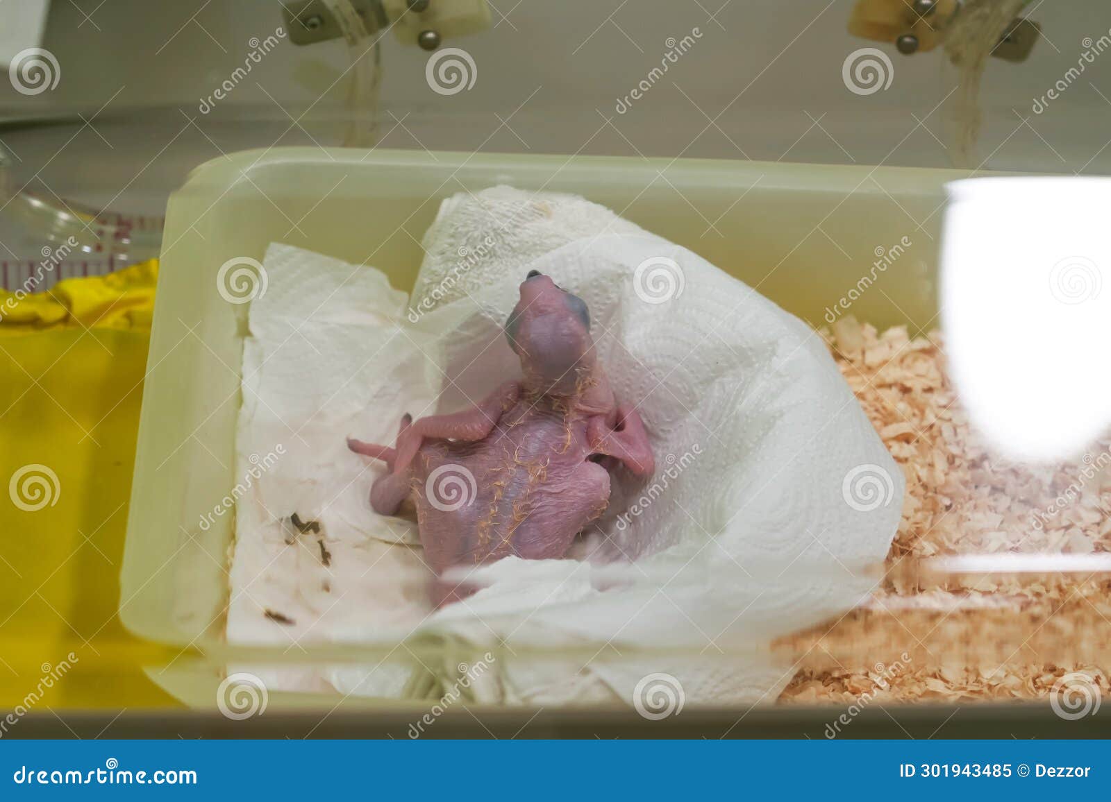 Parrot Incubator for Raising Newborn Macaw Chicks Stock Image - Image ...