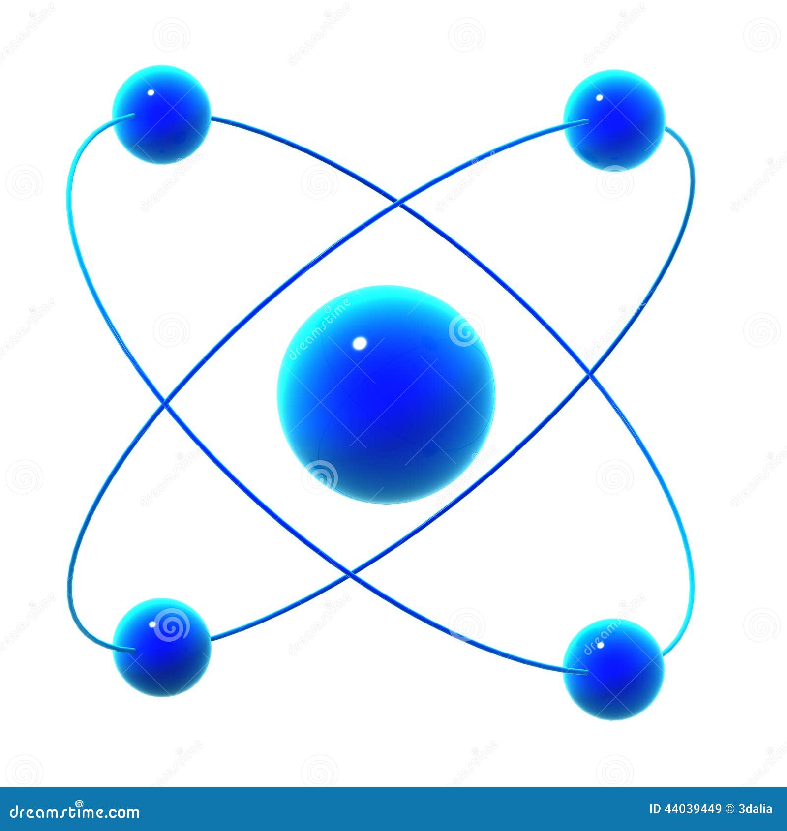 Partícula atómica 3d stock de ilustración. Ilustración de neutrinos ...
