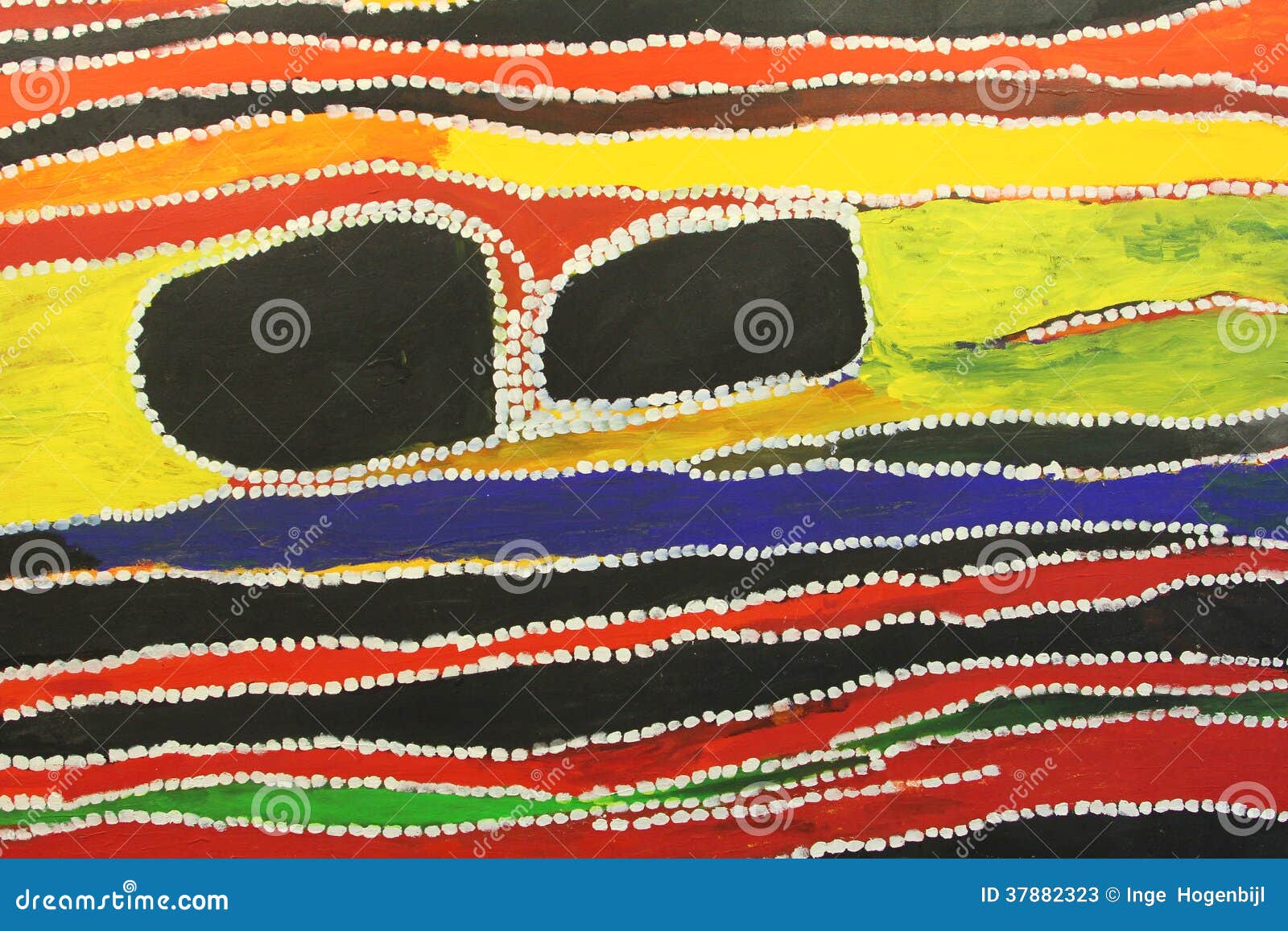 Part of Modern Abstract Aboriginal Crafts, Australia Editorial Stock ...