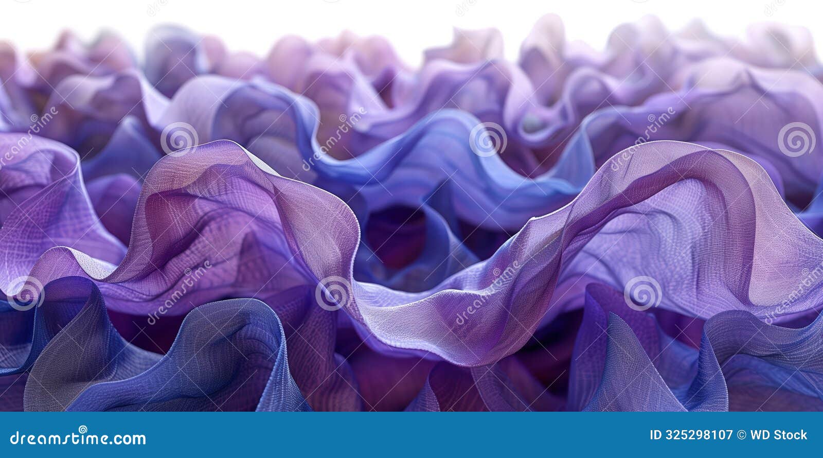 Hyperbolic Paraboloid Illustration Shape Overlapping In Purple And Blue ...