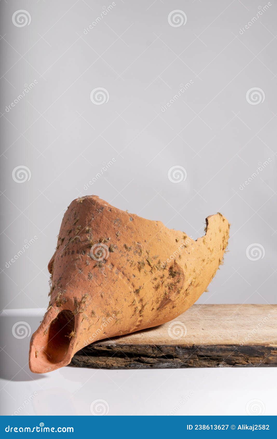 Part of Antique Ceramic Vase, Historic Clay Pottery Editorial ...