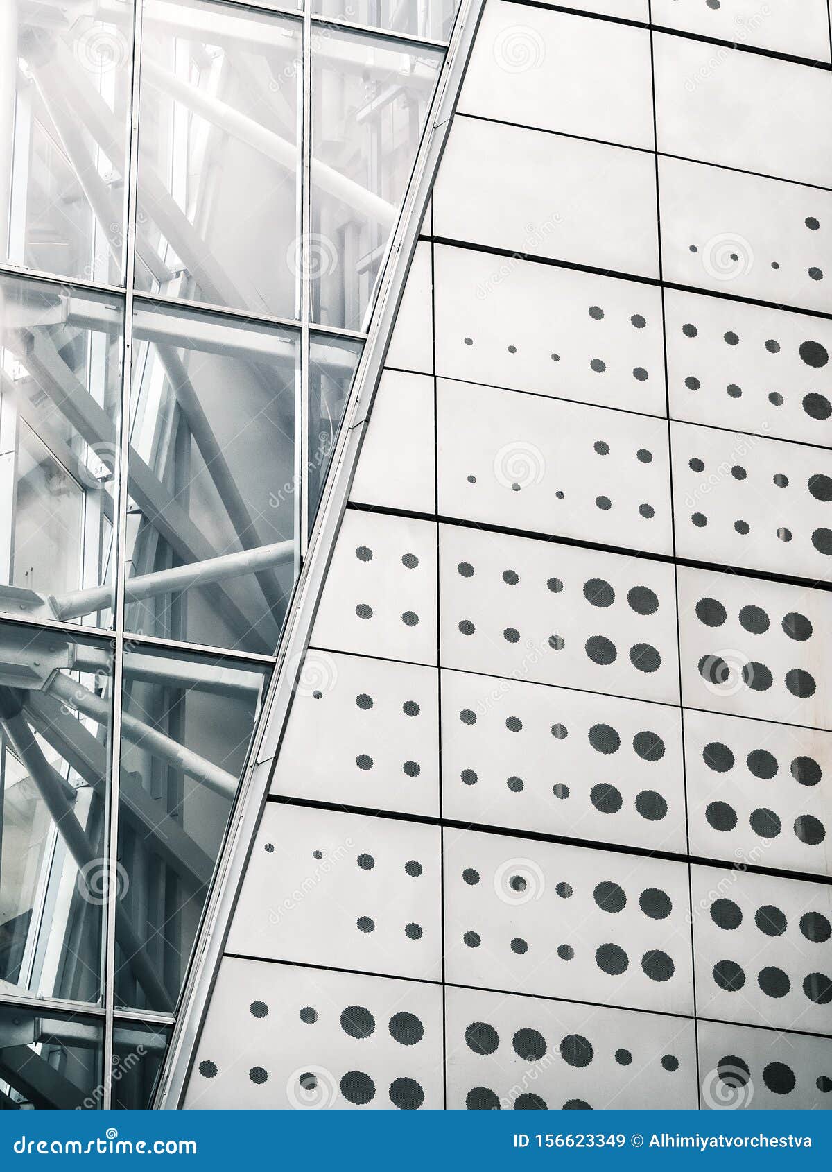 Part of the Big Metal Structure of the Elevator on the Bridge Stock ...