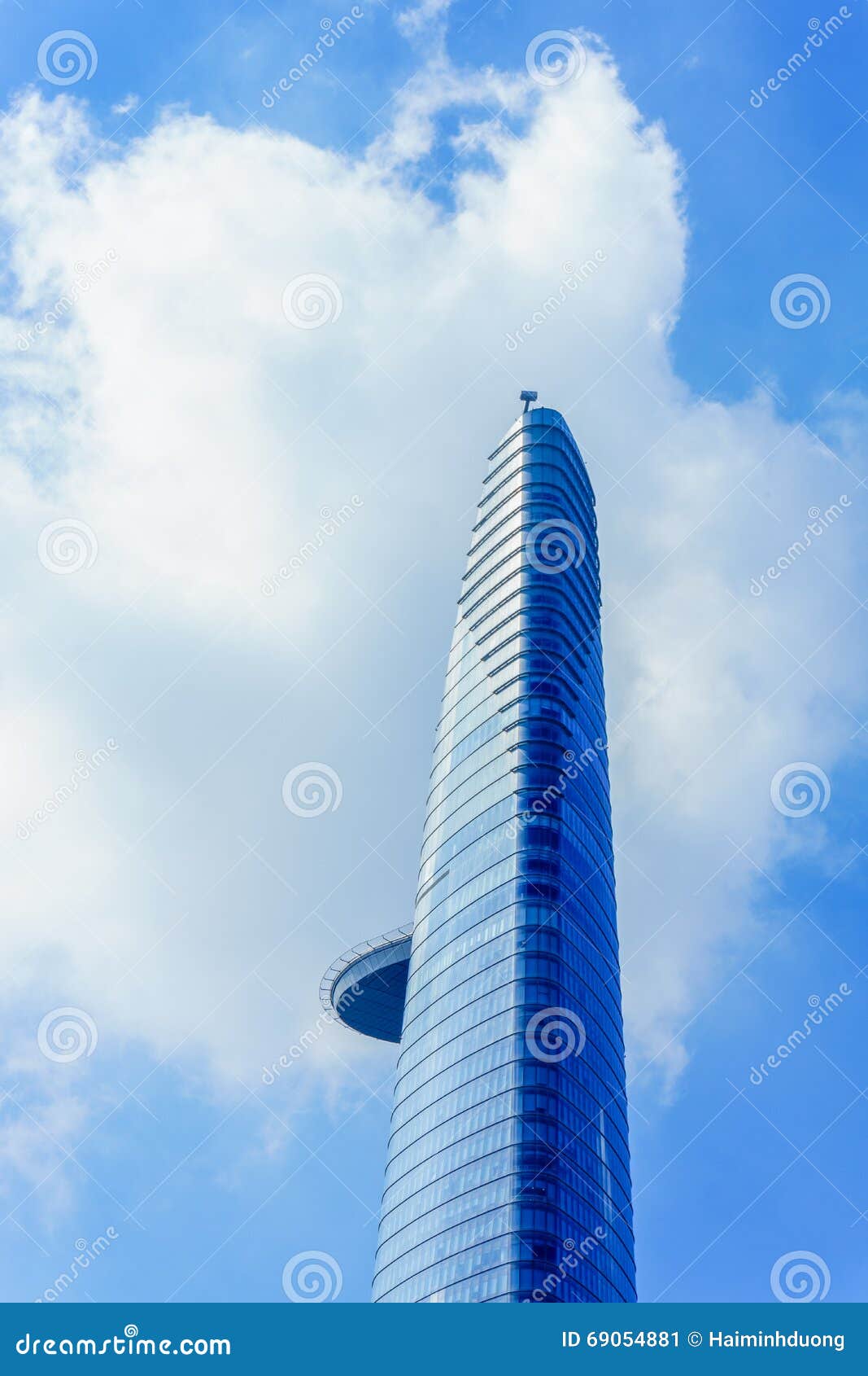 Part of Bitexco tower editorial photo. Image of cityscape - 69054881