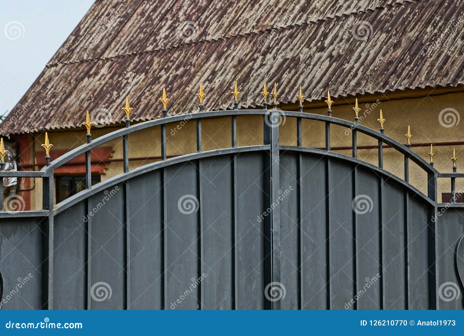 Arrow Sharp Spike Fence Royalty-Free Stock Image | CartoonDealer.com ...