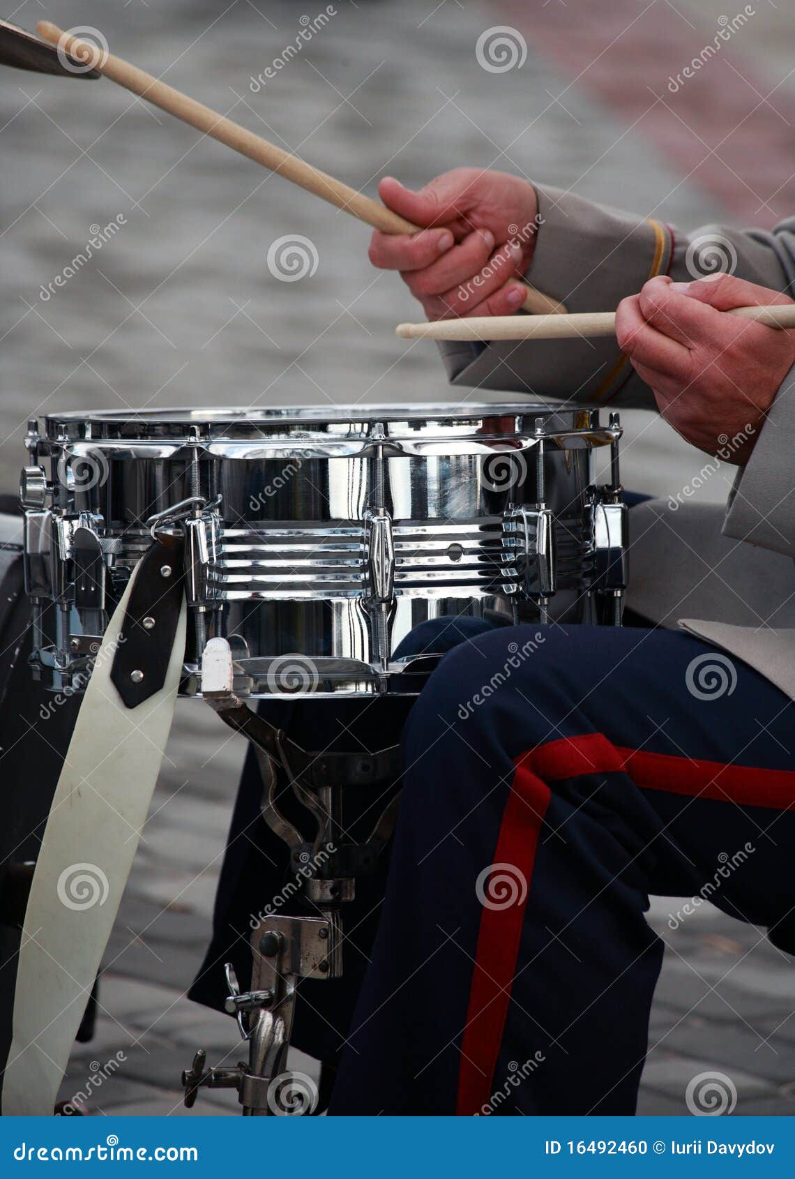 Part of Body Drummer Playing on Drum Stock Photo - Image of metal ...