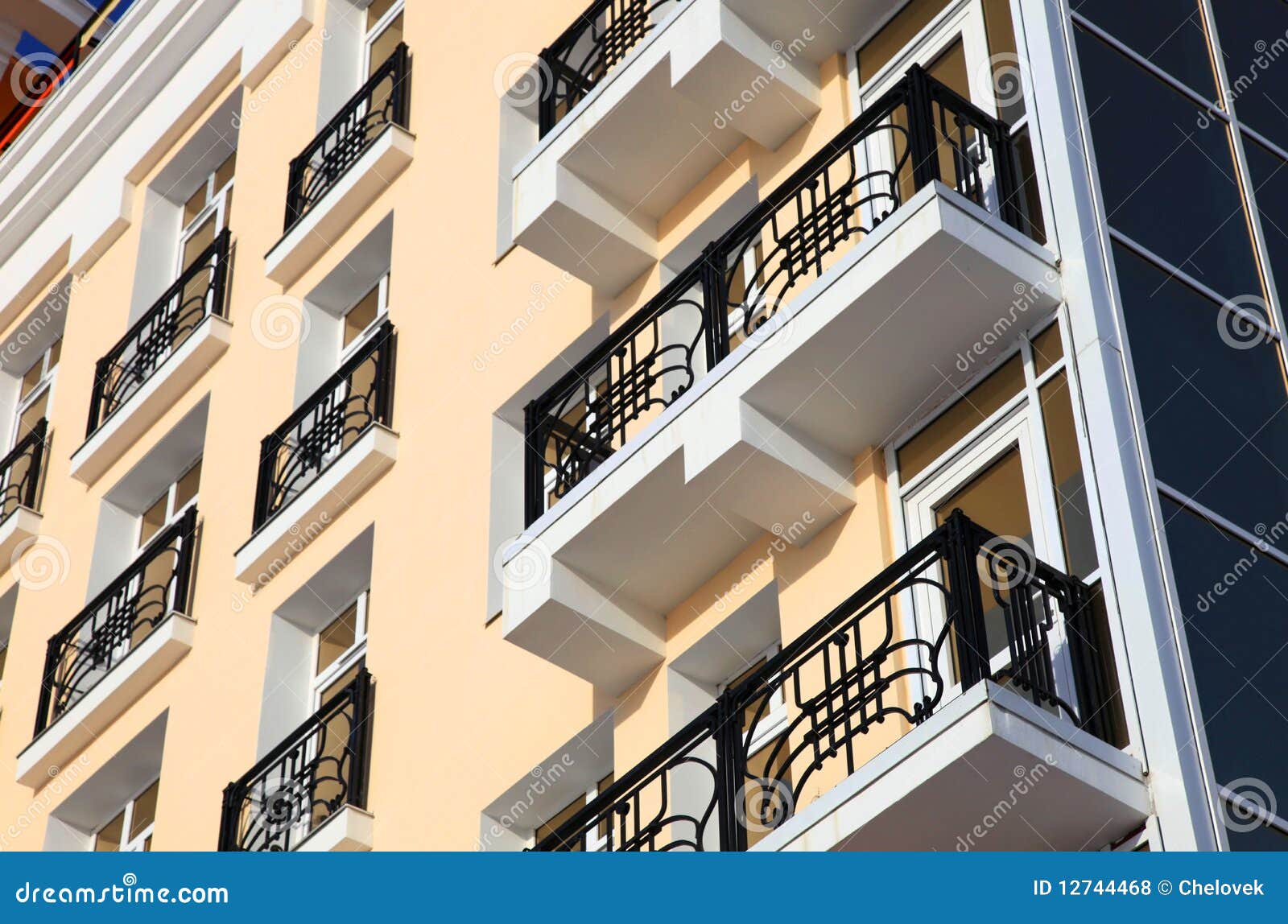 Part of the building stock photo. Image of outdoor, stone - 12744468