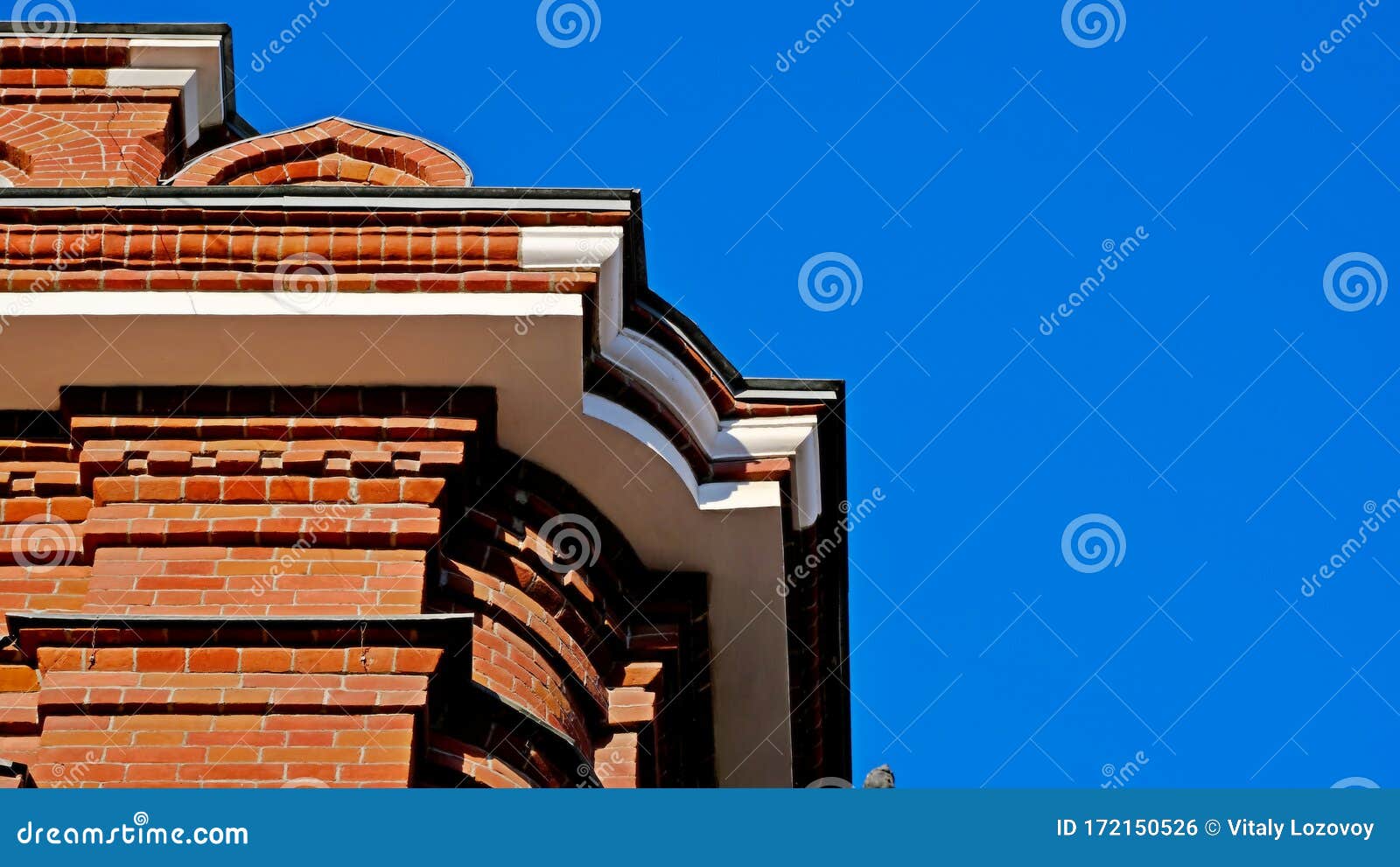 Elements and Details of the Facade of the Building Stock Photo - Image ...