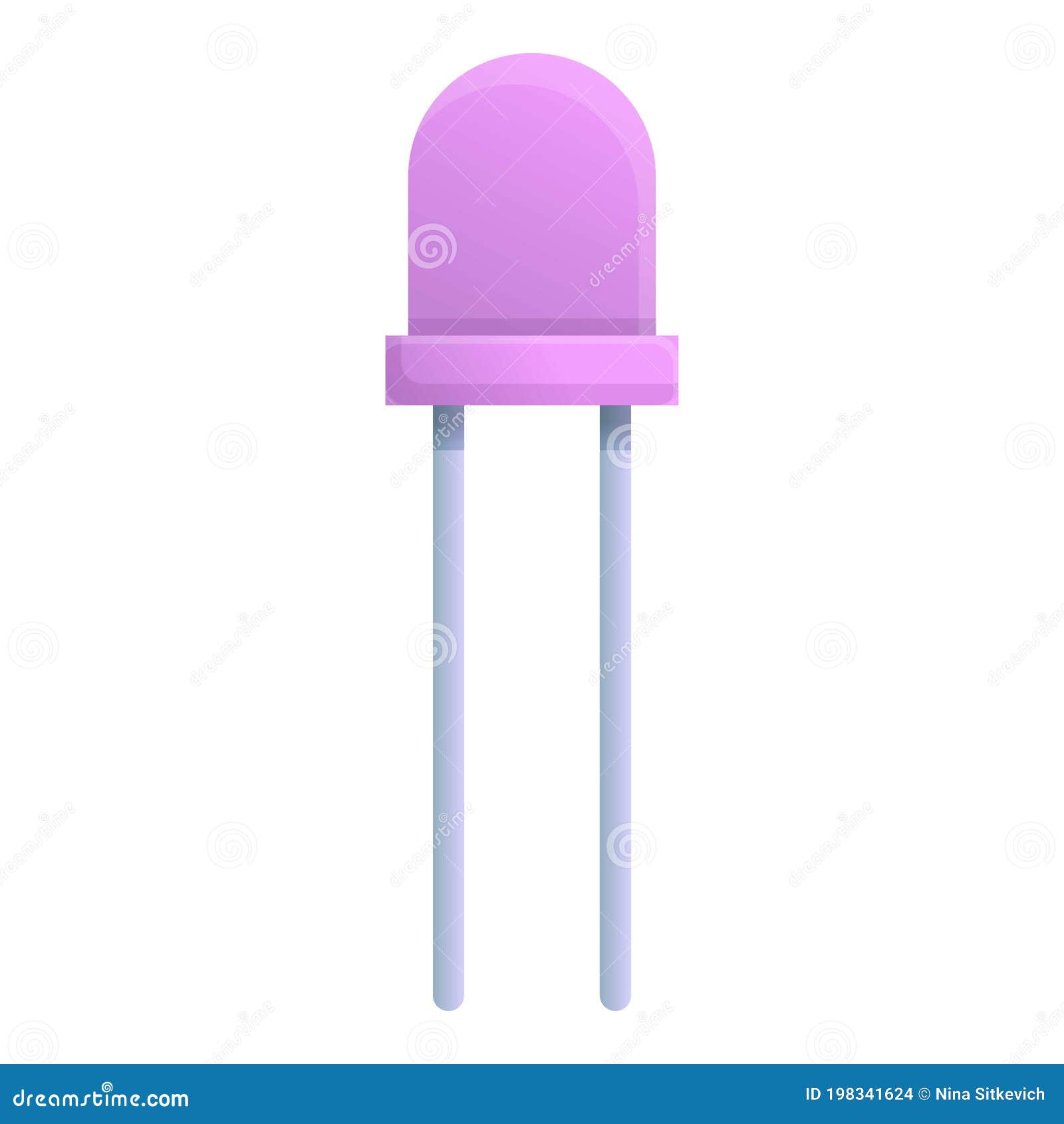 Part Capacitor Icon, Cartoon Style Stock Vector - Illustration of ...