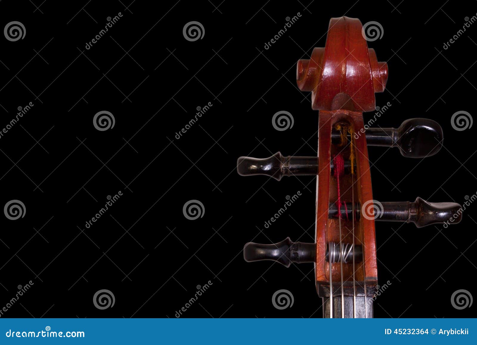 Part of chello stock photo. Image of neck, chinrest, baby - 45232364