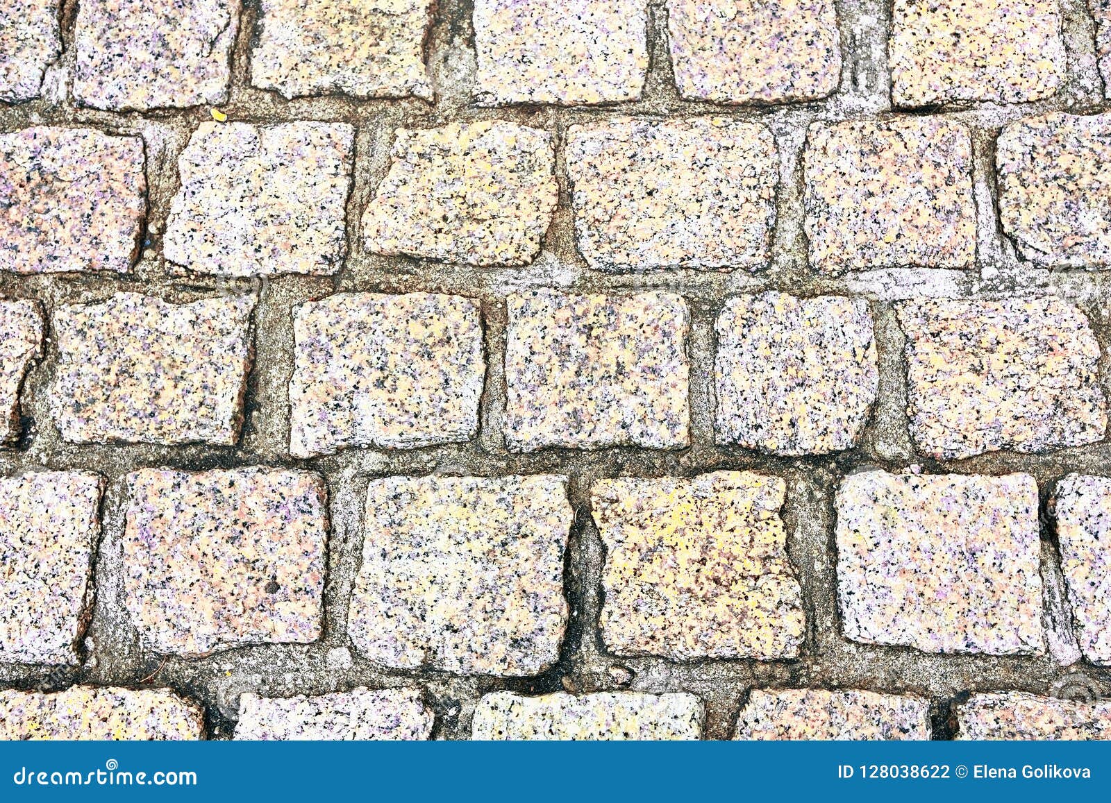 Part of Cobblestone Pavement Stock Photo - Image of background, gray ...