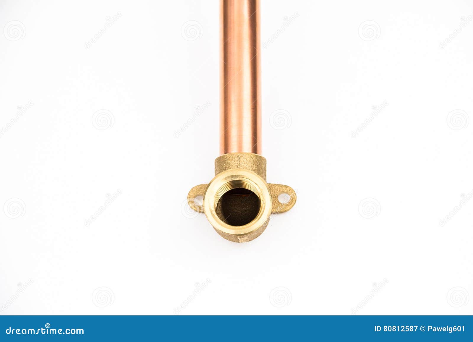 The Part of Copper Installation Stock Image - Image of instalation ...