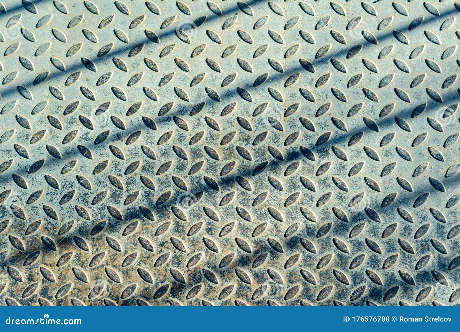 Part Of Corrugated Metal With Shadow Patterns. 01 Royalty-Free Stock ...