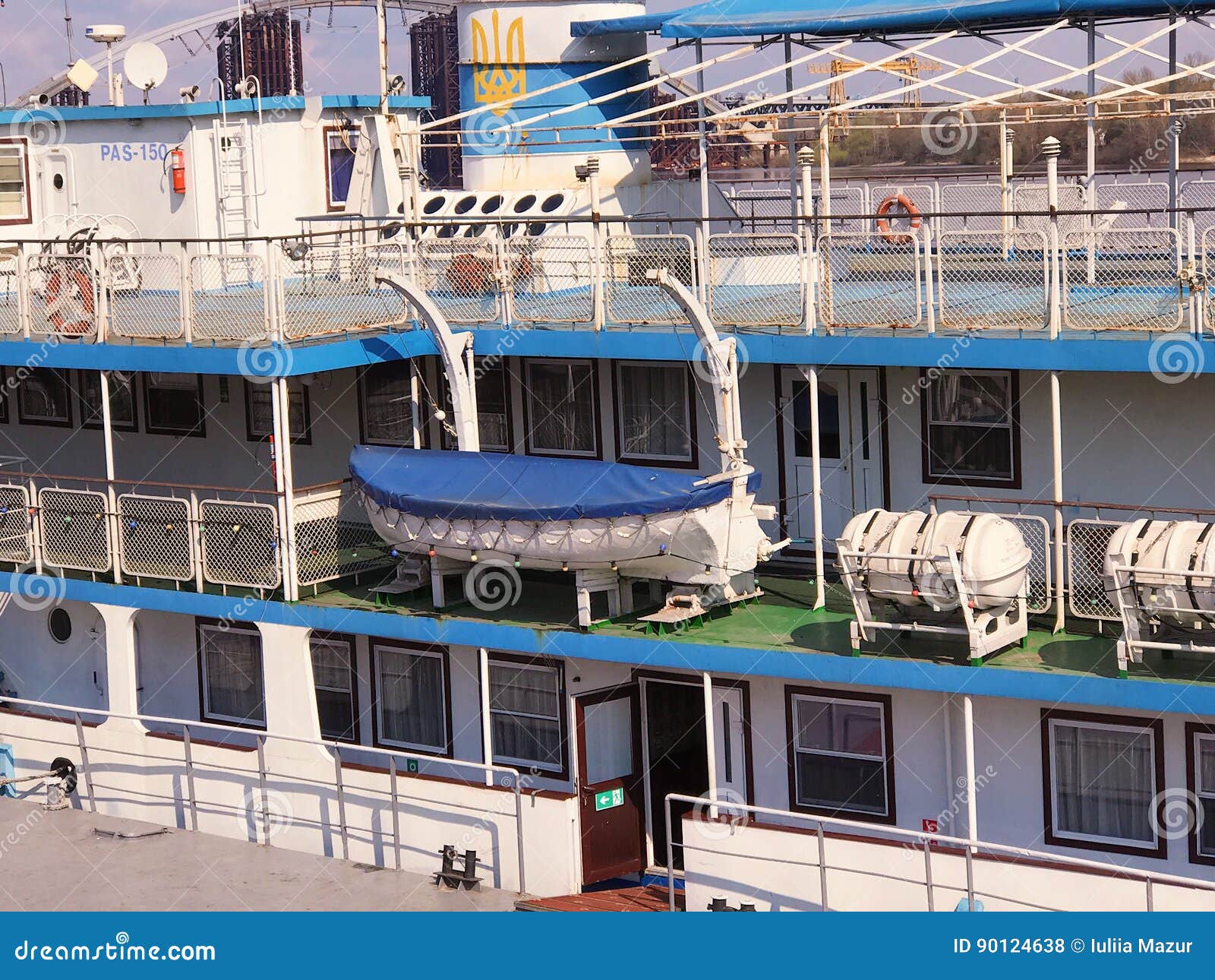 Part of Cruise Ship. Luxury Life Background Backdrop Editorial Stock ...