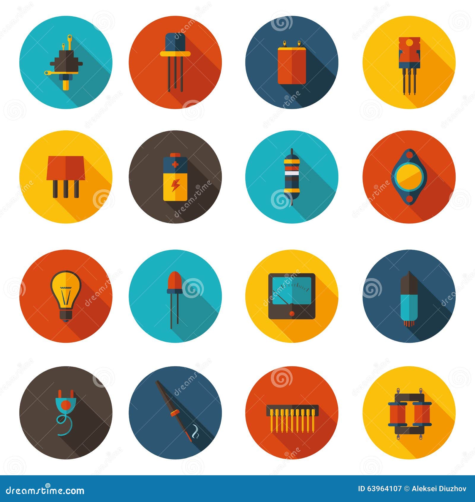 Part of the electronics stock illustration. Illustration of diagram ...