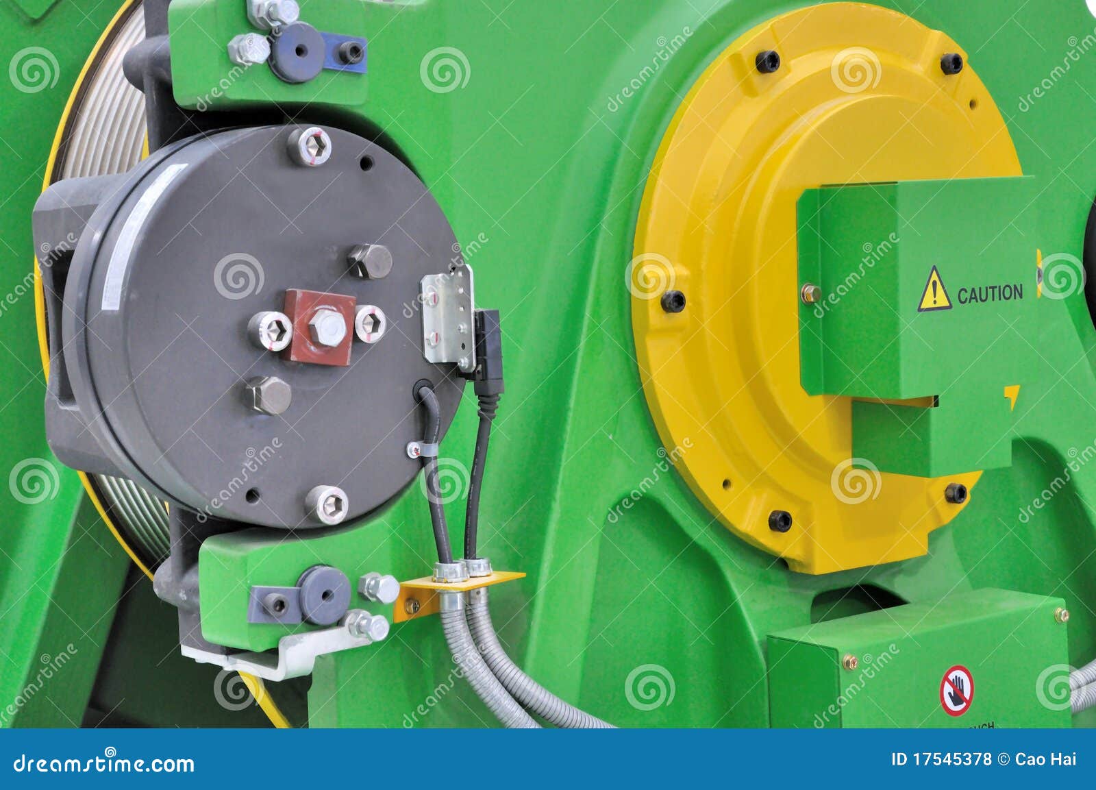 Part of elevator equipment stock photo. Image of core - 17545378