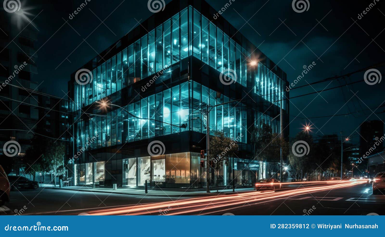 A Part of the Exterior Facade of a Generic Small Building Stock ...