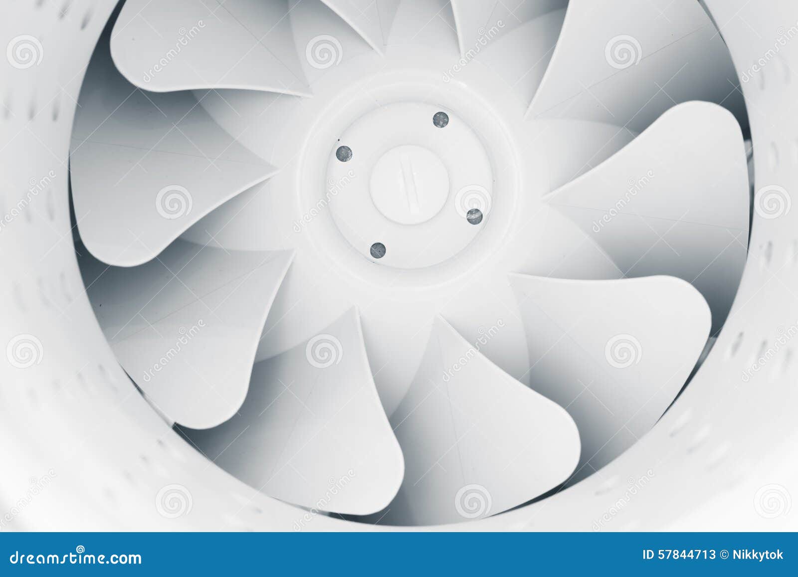 Part of Fan Blades of Modern Ventilation System Stock Image - Image of ...