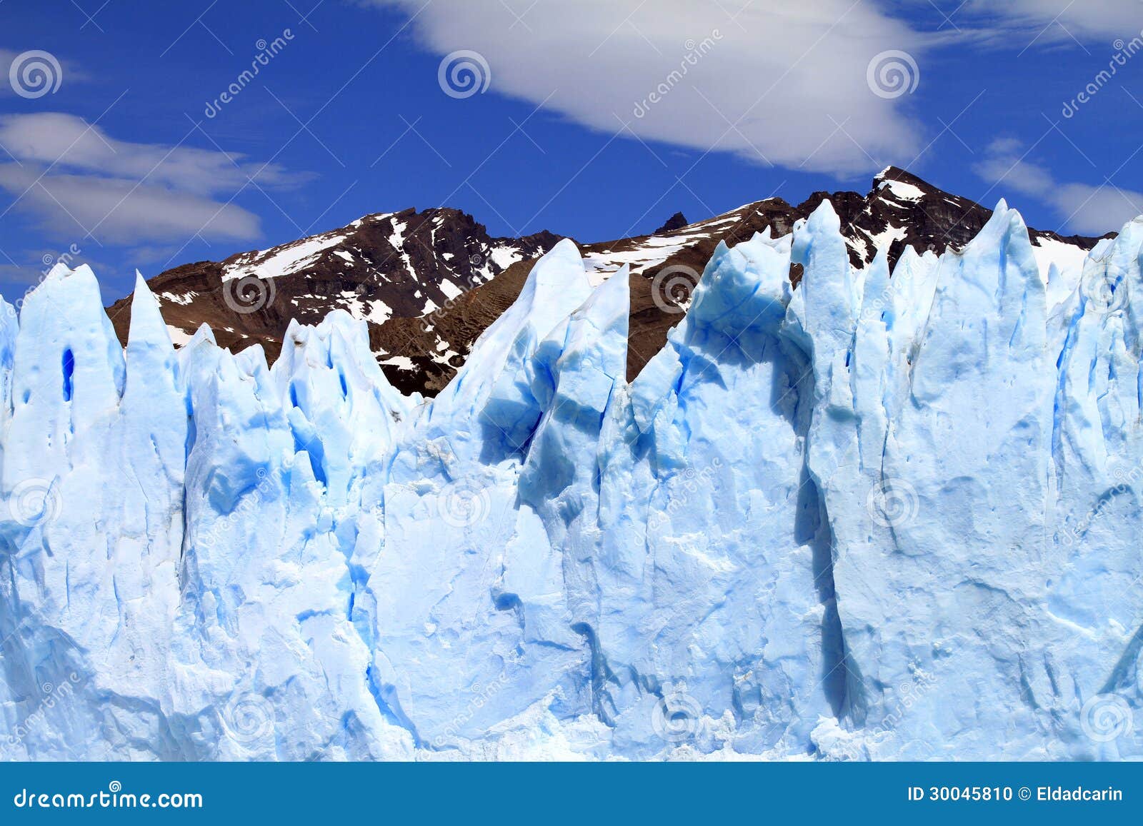 Glacier Cliff stock photo. Image of powerful, antarctic - 30045810