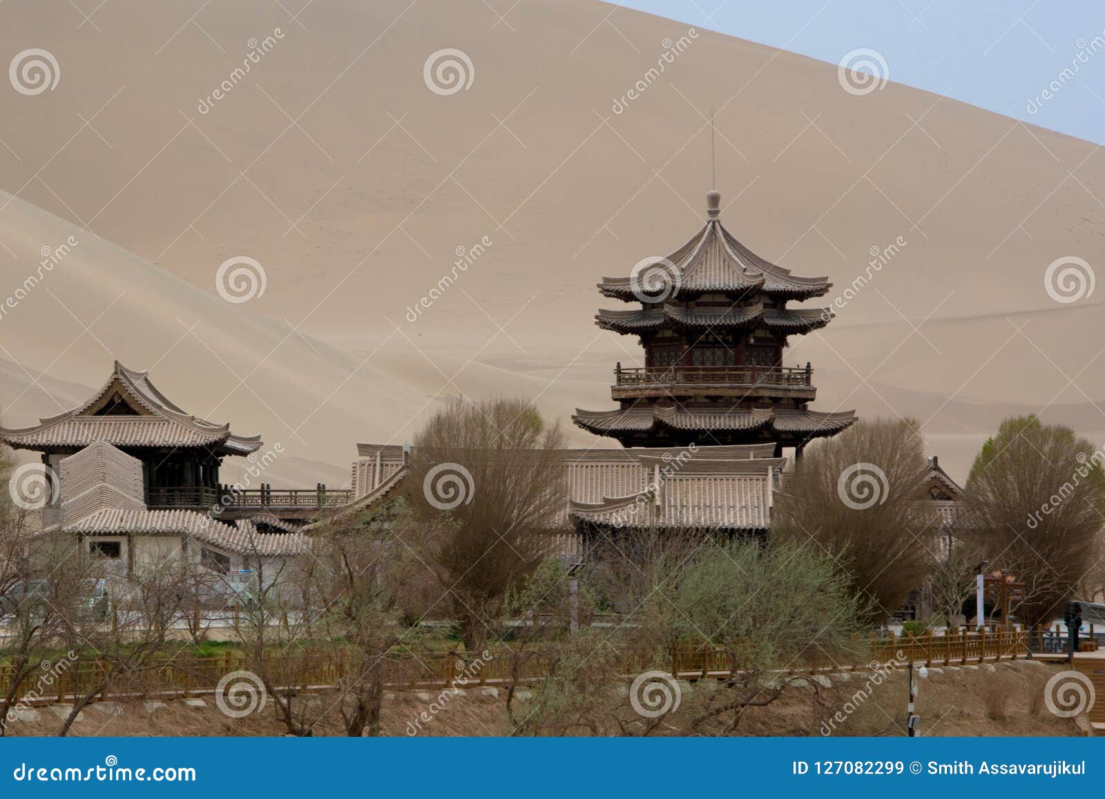 Part of Gobi Desert China stock image. Image of yellow - 127082299