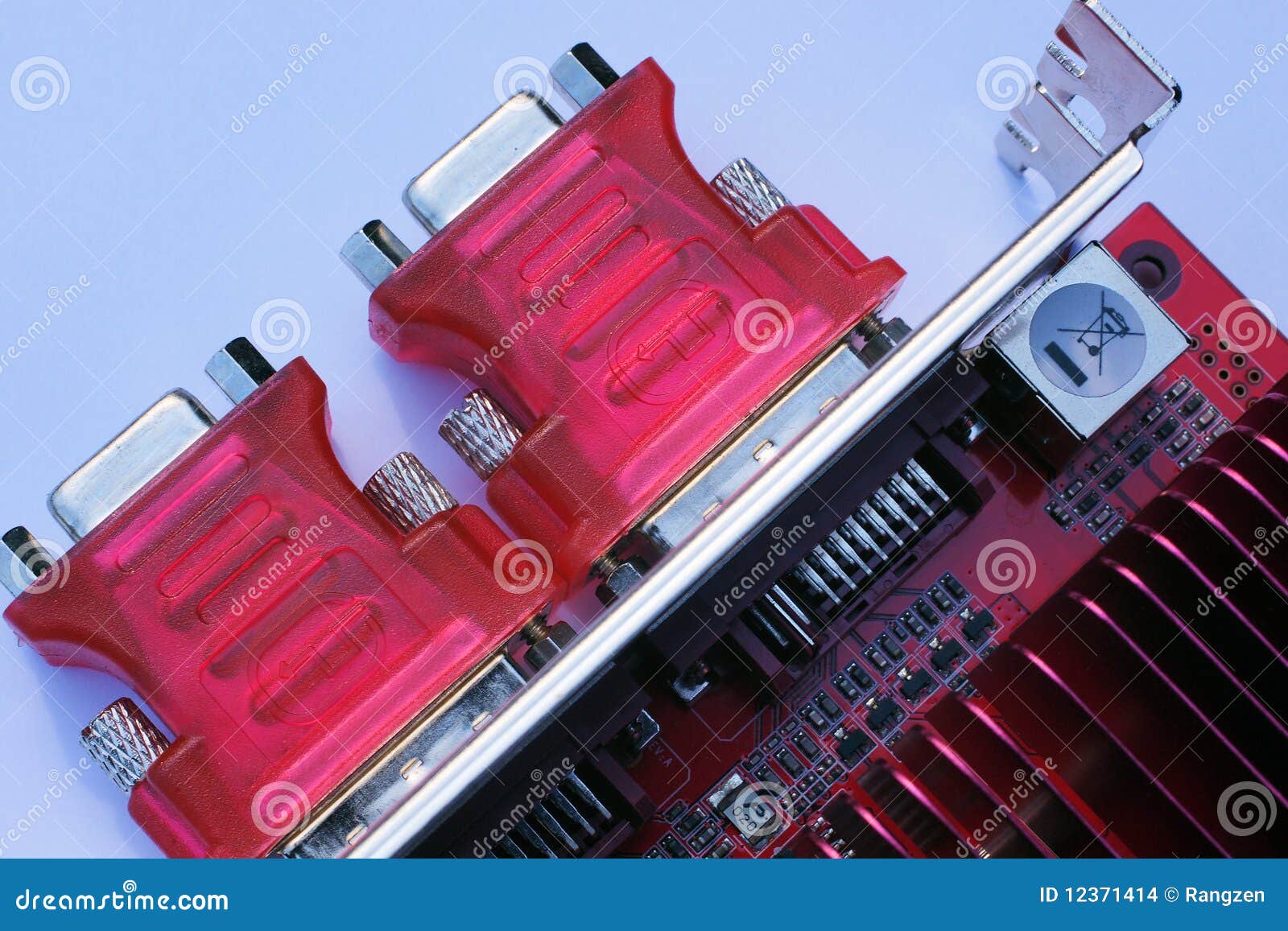 Part of a graphic-card stock photo. Image of game, byte - 12371414