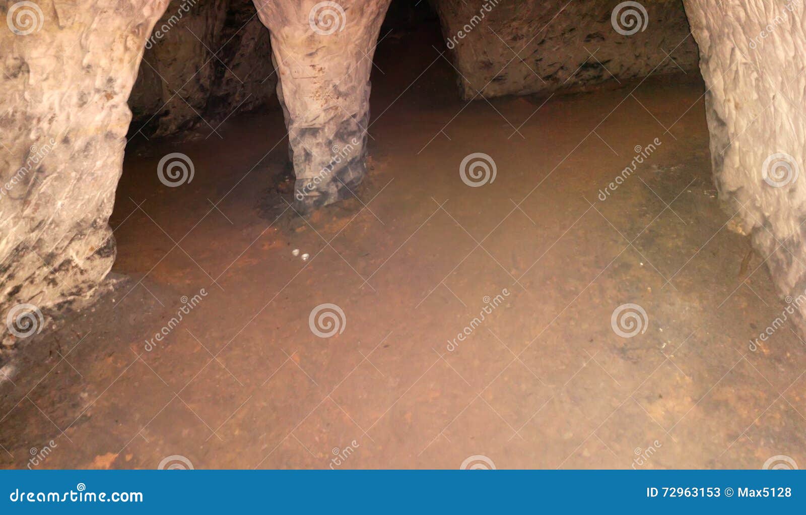 Part of Great Wild Artificial Caves Dungeons Stock Image - Image of ...
