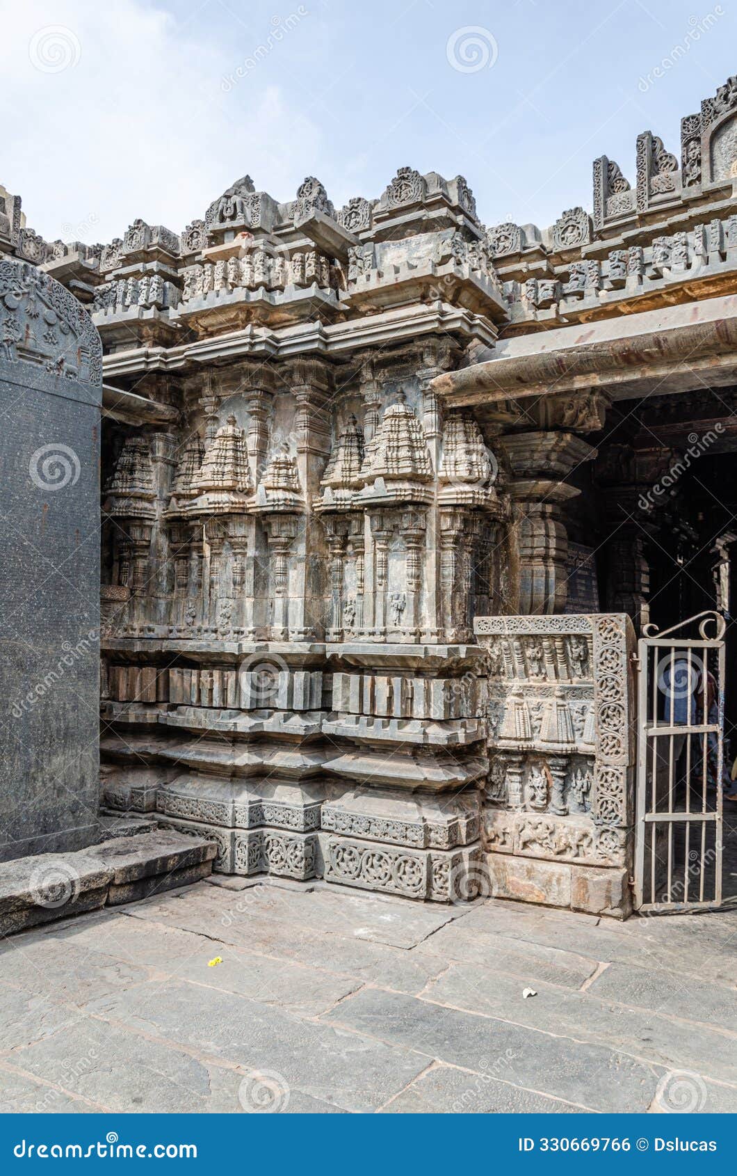 Part of the Harihareshwara Temple in Harihar, India Stock Photo - Image ...