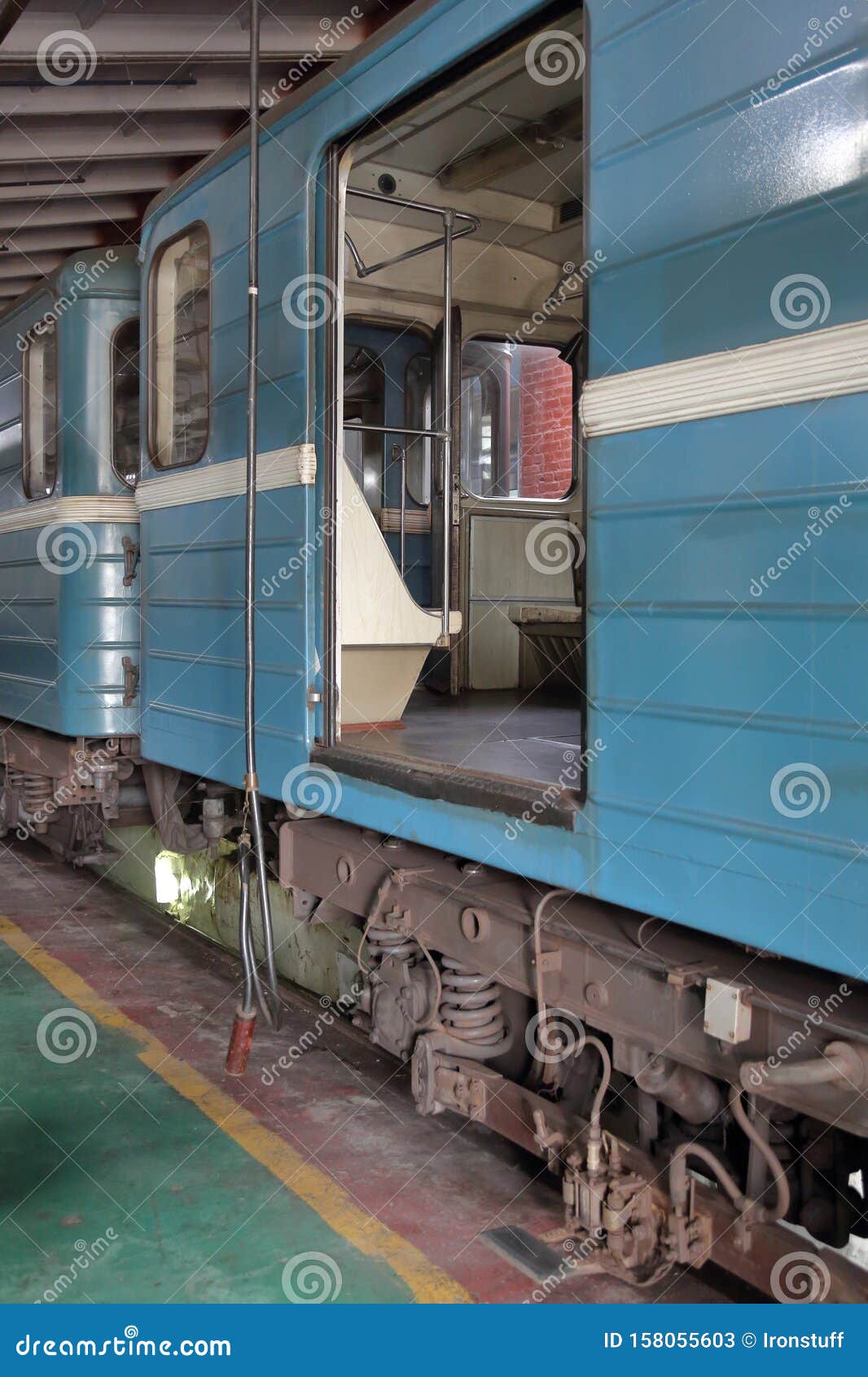 Part of the Old Train Braking System Stock Image - Image of train ...