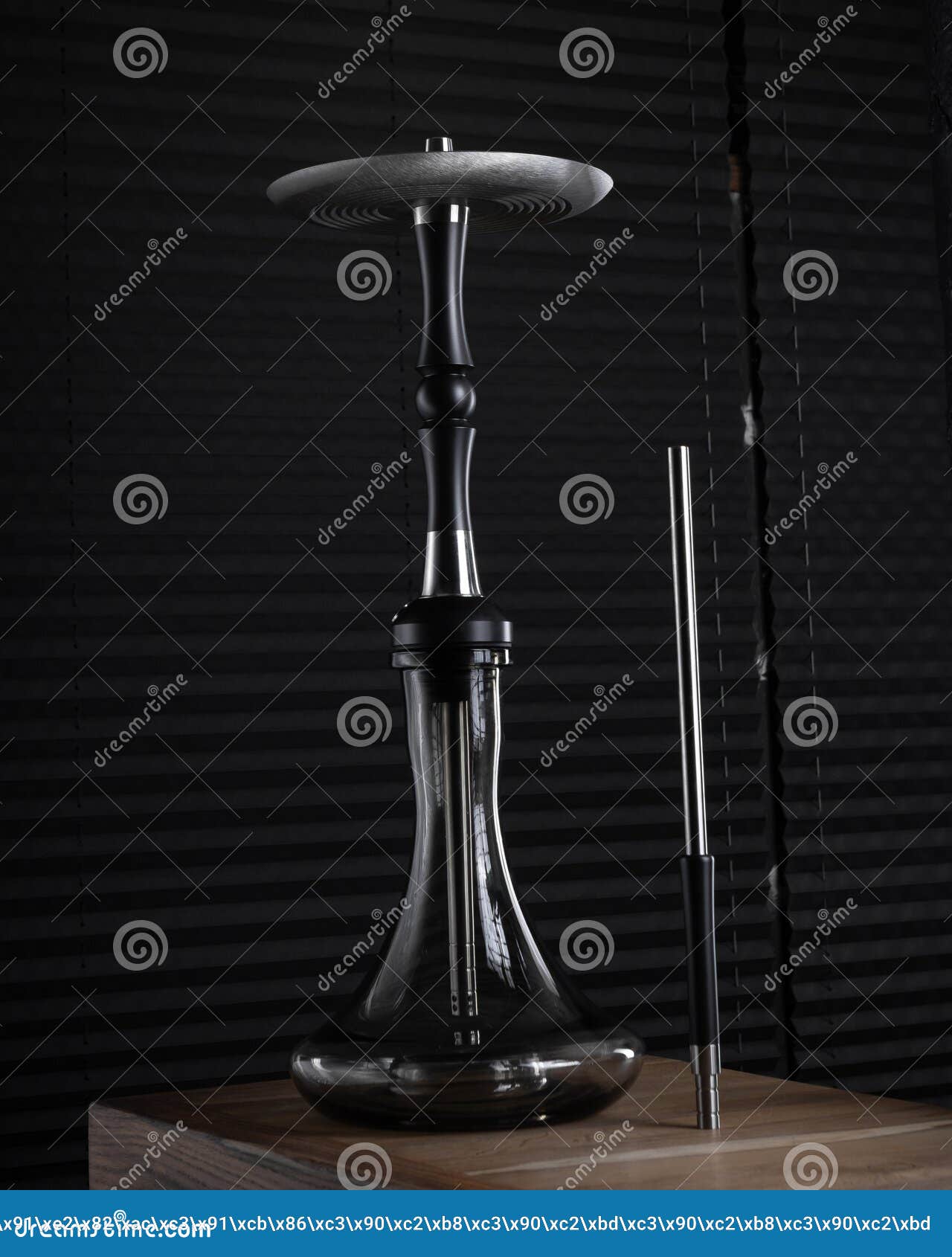 Part of the Hookah, Modern Design, on a Background. Stock Image - Image ...