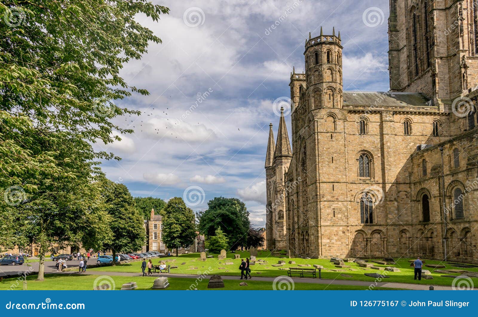 Part Of Large-scale Legal Graffiti `Houses And Trees` On The Wall Of A ...