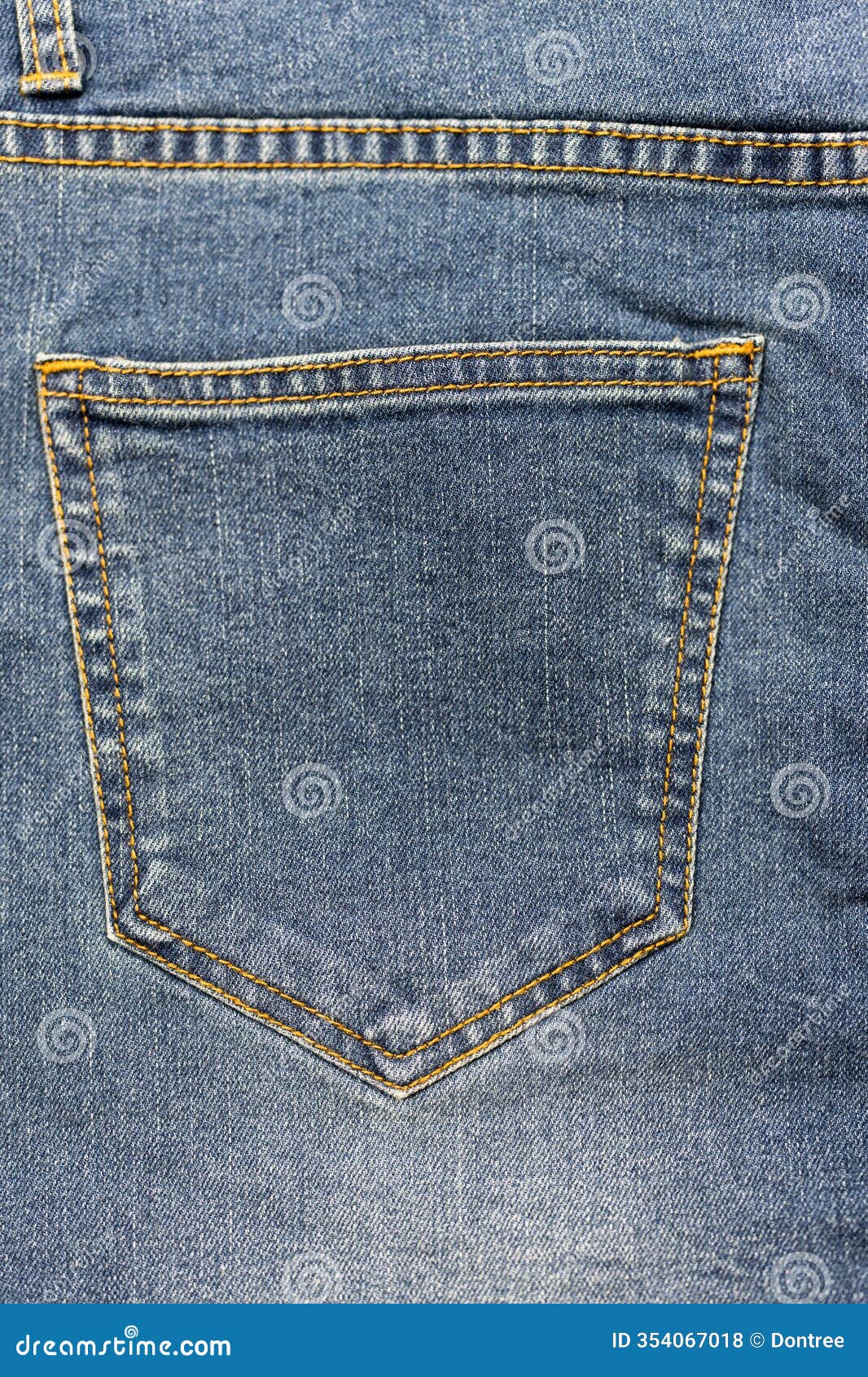 Part of Men Jeans with a Back Pocket Stock Photo - Image of fashion ...