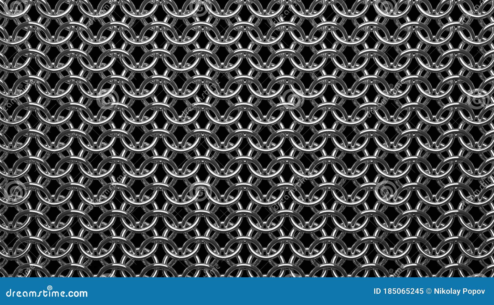 Part of a metal chain mail stock illustration. Illustration of backdrop ...
