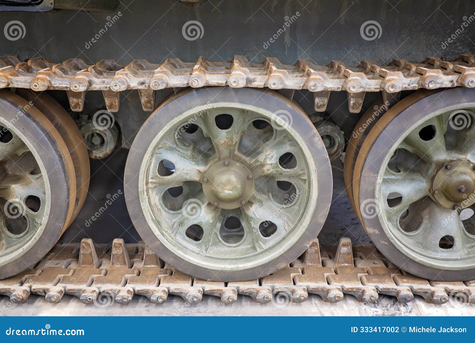 Part of a Military Tank and Its Components Stock Photo - Image of ...