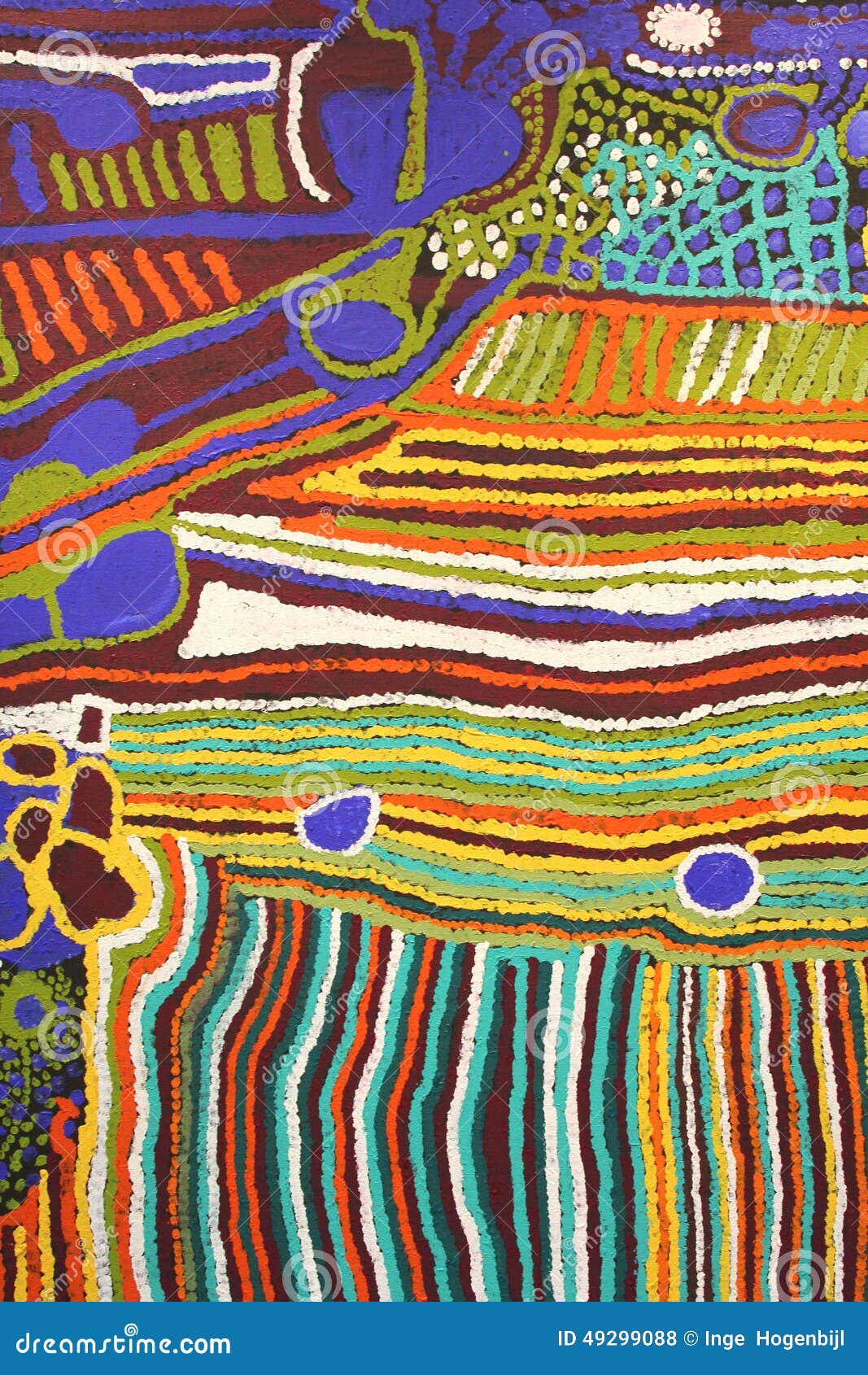 Abstract Aboriginal Texture Stock Photography | CartoonDealer.com #6605990