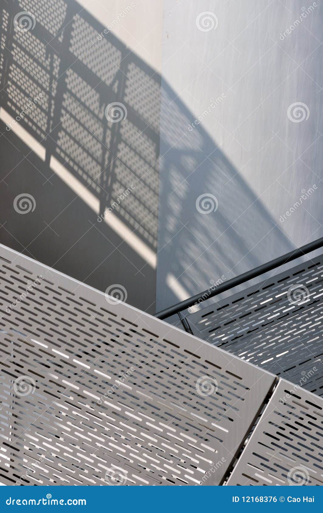 Part of Modern Building and Shadow Mapping Stock Photo - Image of ...