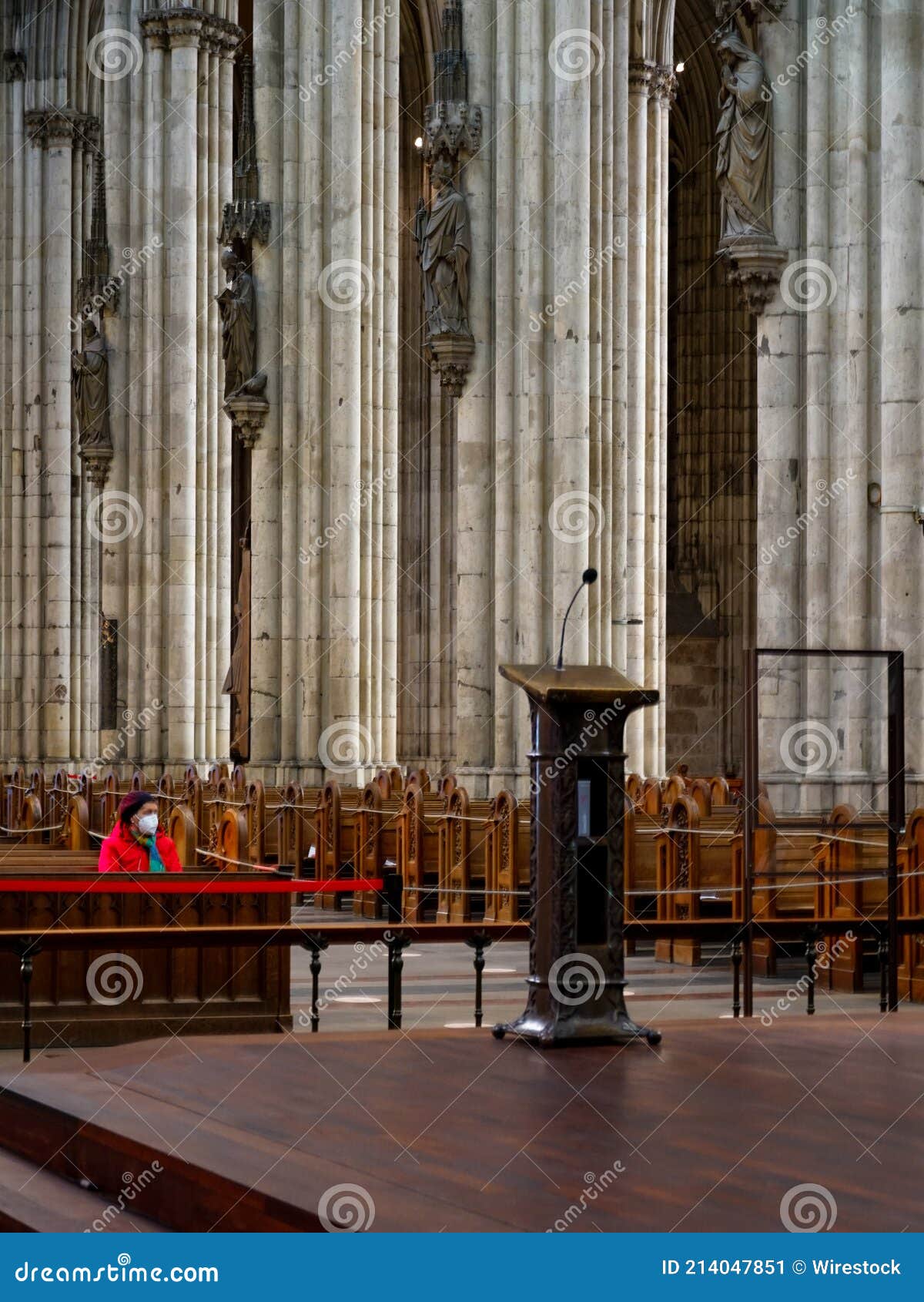 Inside of the Cologne Cathedral Editorial Photo - Image of sightseeing ...