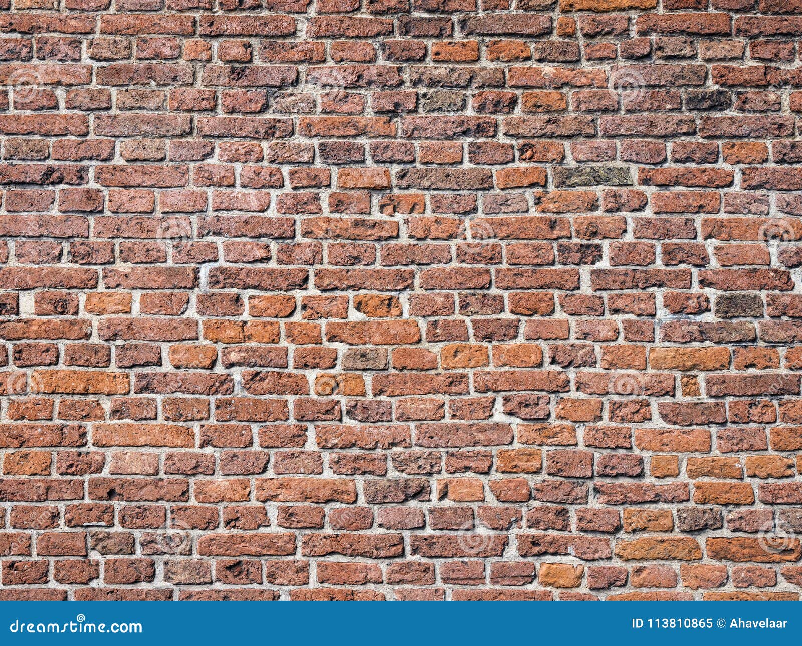 Part of Old Medieval Brick Masonry of Wall Stock Image - Image of ...