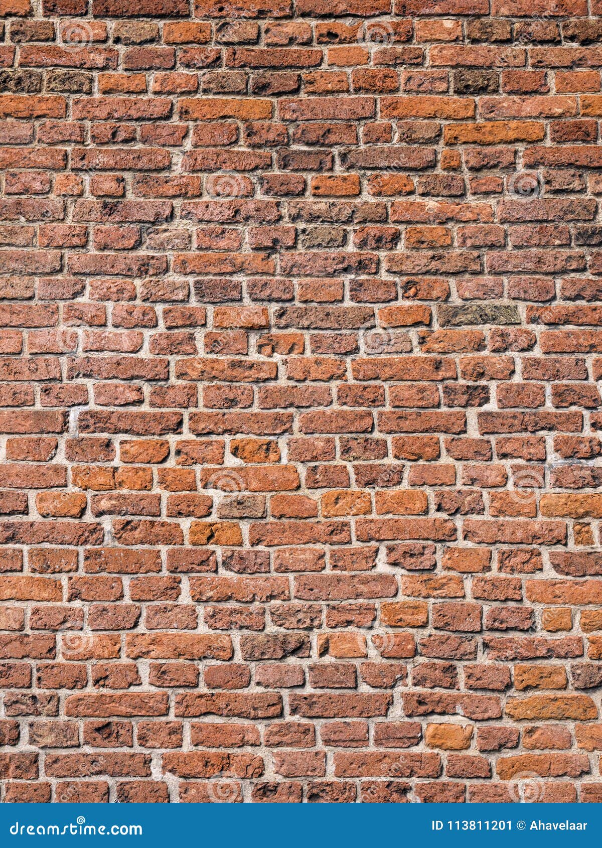 Part of Old Medieval Brick Masonry of Wall Stock Image - Image of farm ...